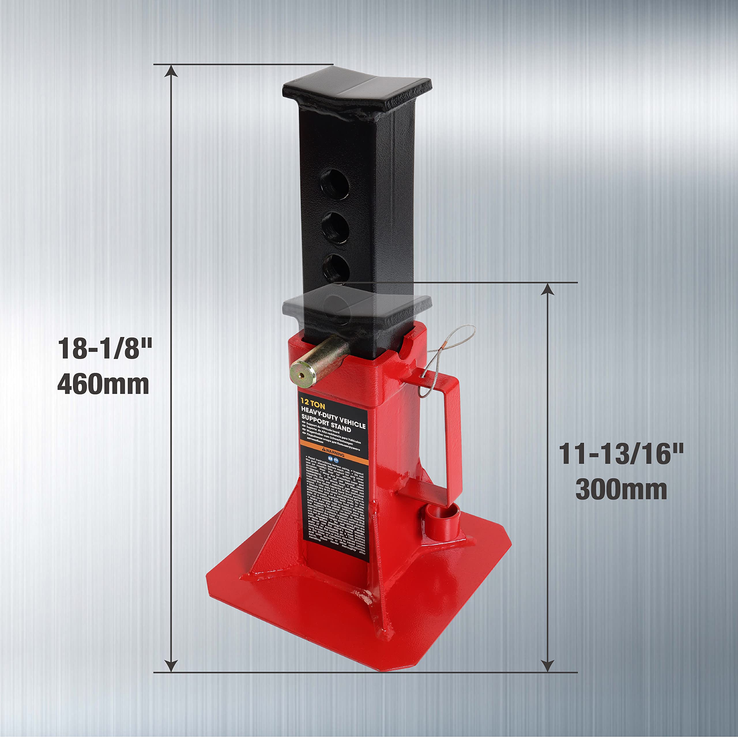 Snapklik.com : TCE ATZ120005U Torin Heavy Duty Car Jack Stand