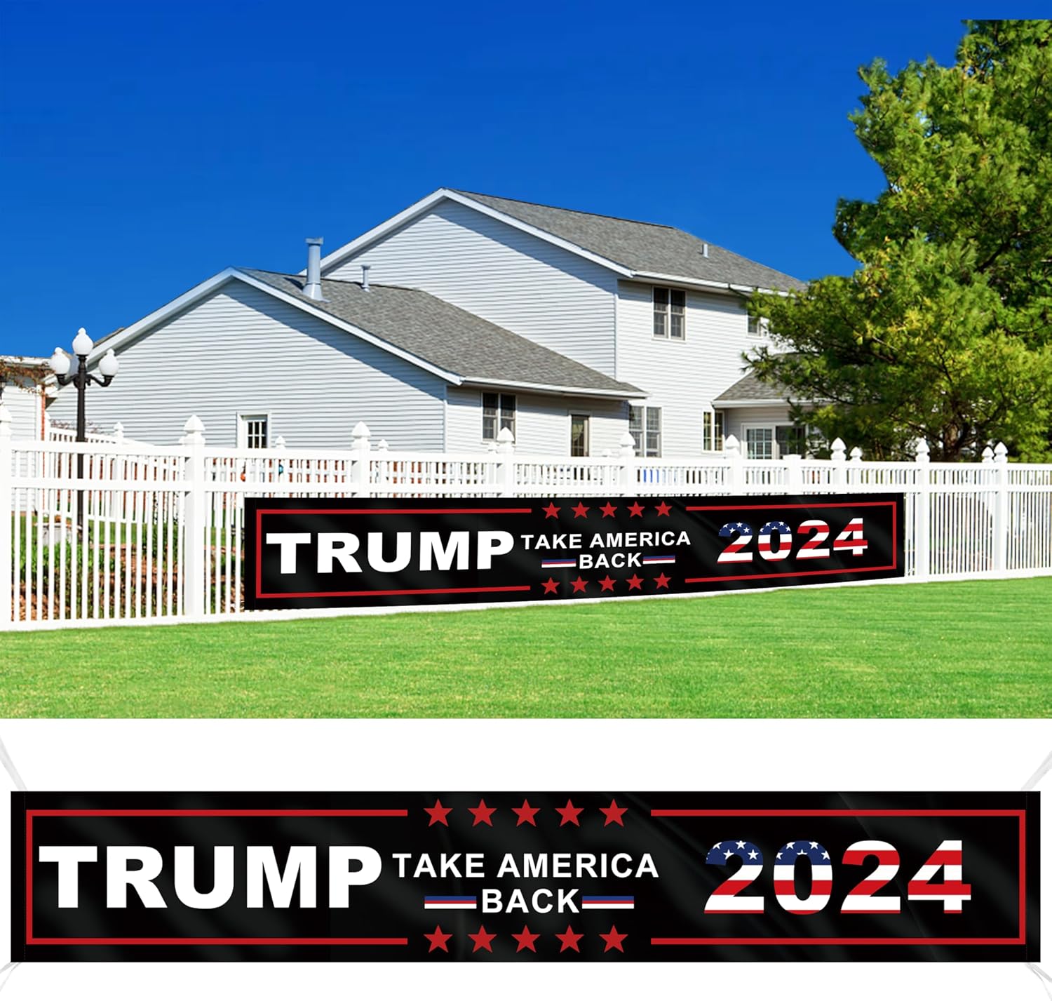 Amazon.com : Trump Banner 2024 - Trump Banners Outdoor Large, Trump ...