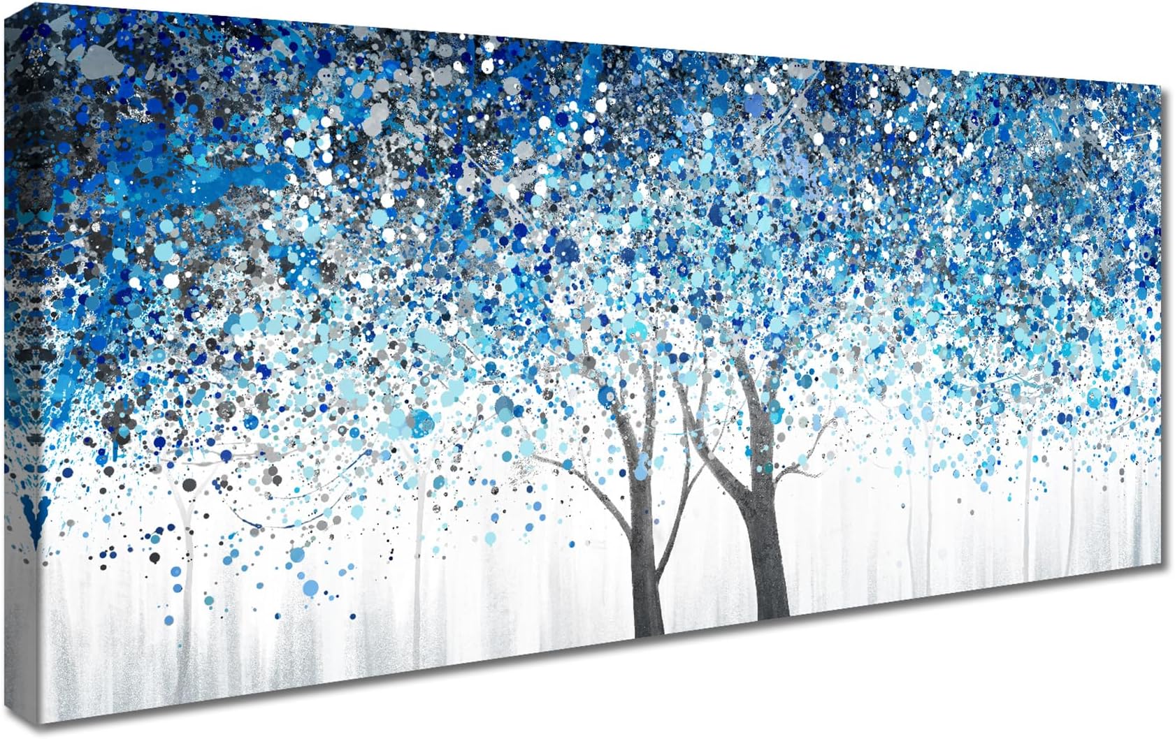 Paul Sinus Art XXL Fotoleinwand 120x80cm Vintage Gemälde eines Baum ...