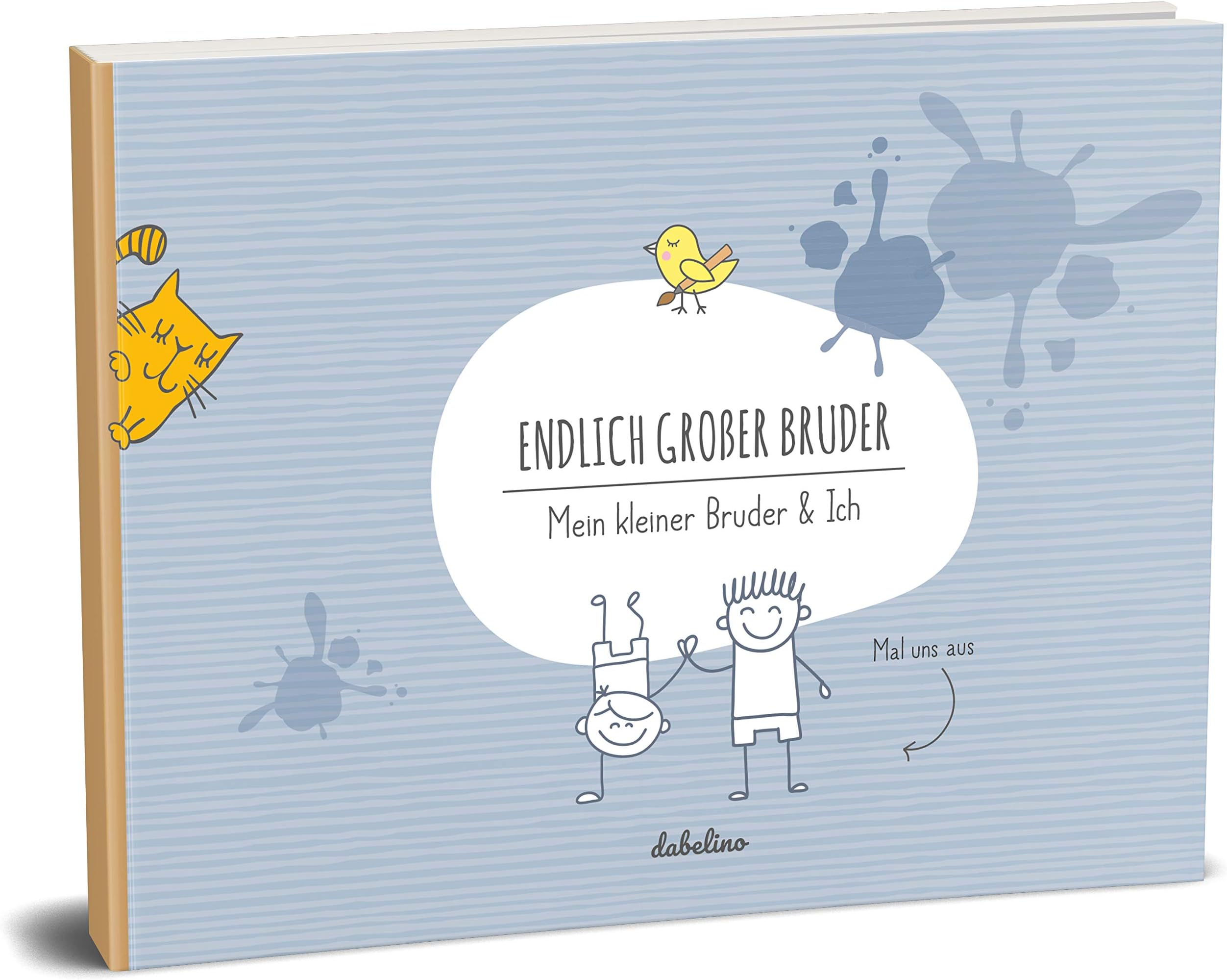 Geschenk zur Geburt für große Schwester: "kleiner Bruder + große ...