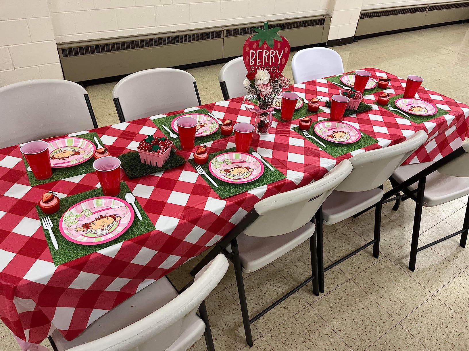 Amazon.com: Big Dot of Happiness Berry Sweet Strawberry - Fruit Themed ...