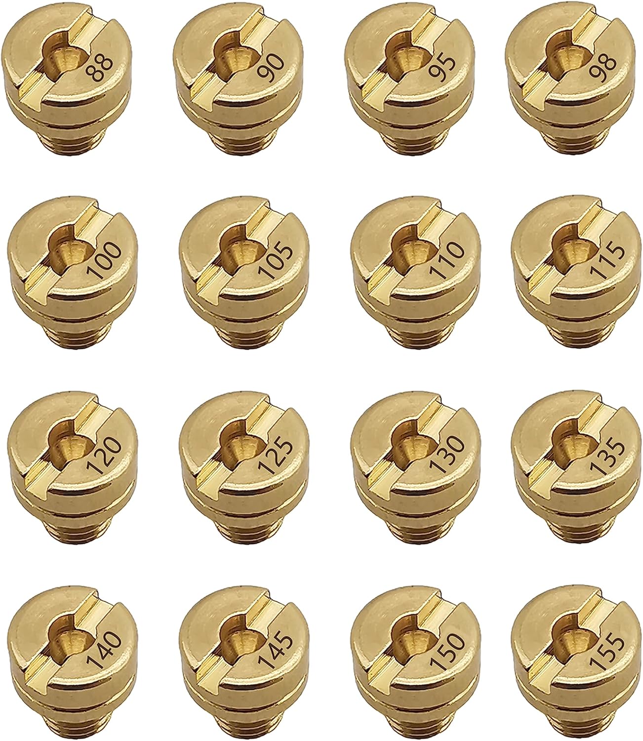 Amazon.com: YAMAKATO 16pcs Carburetor Jet Kit Main Jets for Mikuni VM22 ...