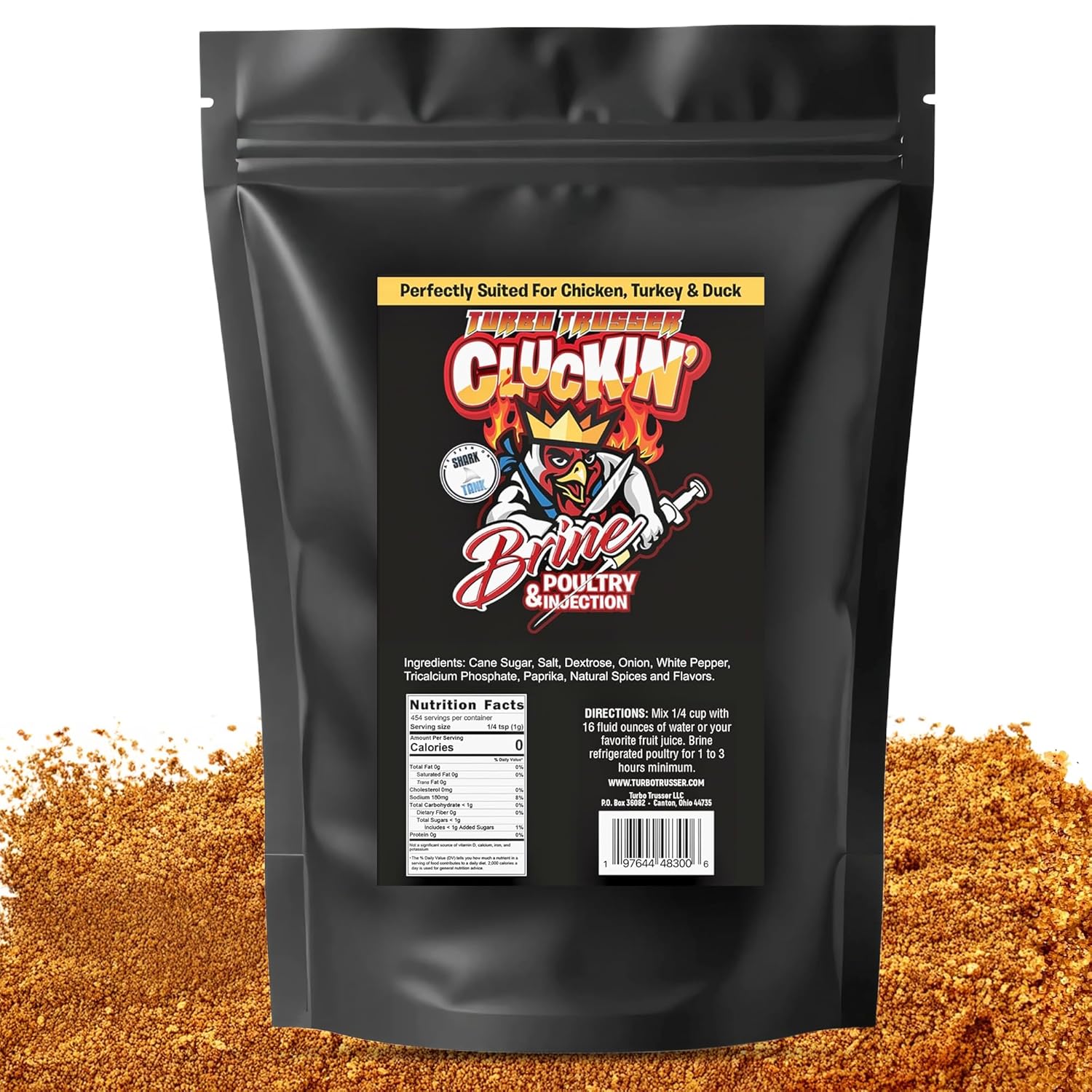 Amazon.com : Turbo Trusser | Cluckin' Poultry Brine & Injection | All ...