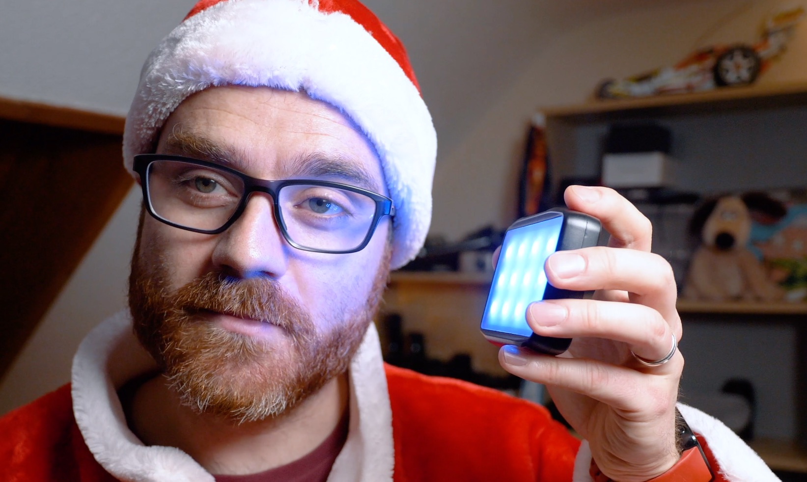 Falcon Eyes F7 Mini RGB On Camera Led Video Pocket Light 5W TLCI/CRI 96 ...