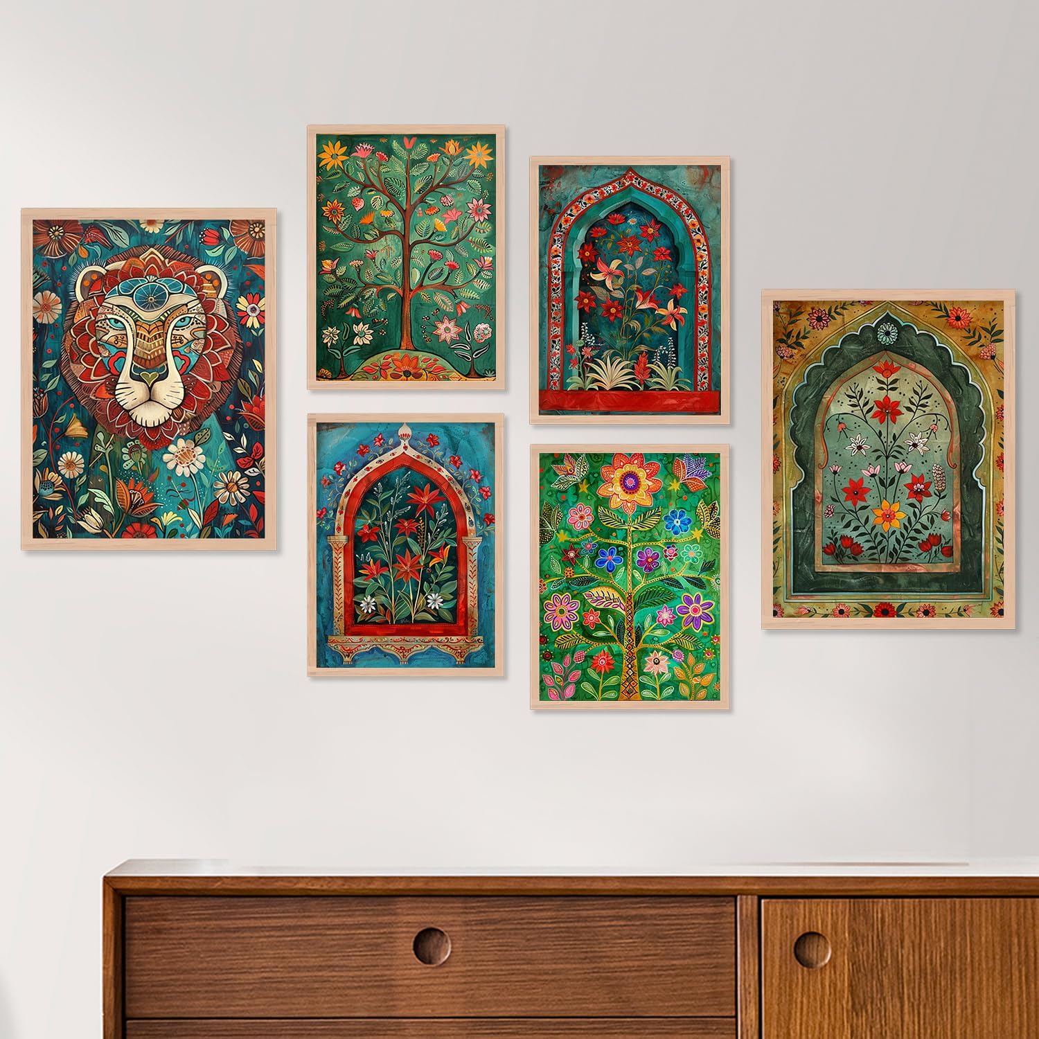 BANGERZ Madhubani Paintings For Wall Decoration - Pichwai Wall Painting ...