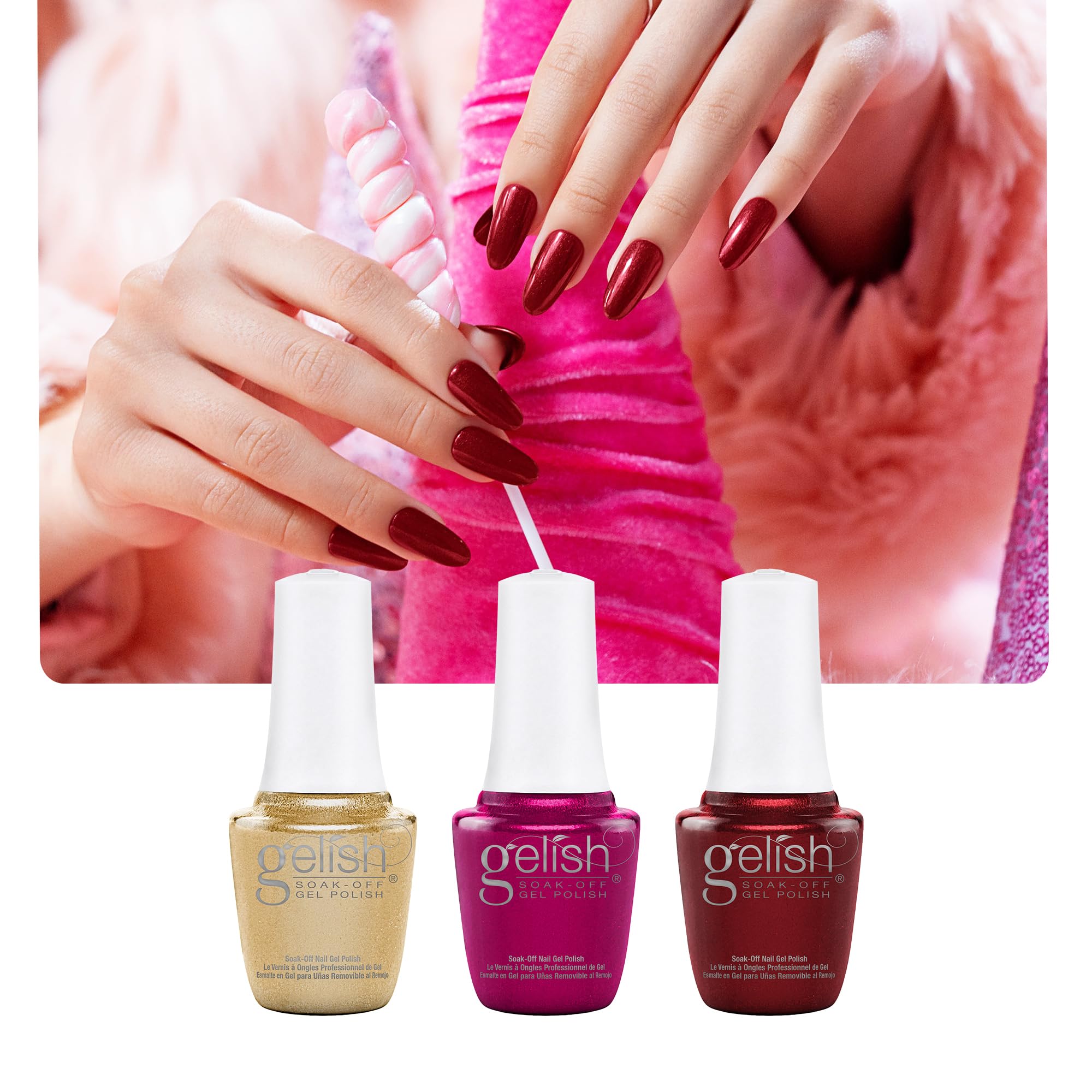 Amazon.com: Gelish Mini Holiday Winter Collection A Fuzzy Feeling Value ...