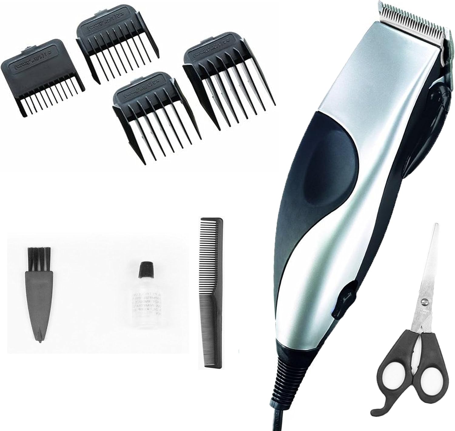 Mens Classic Professional Electric Hair Cutting Clipper Trimmer Shaver ...