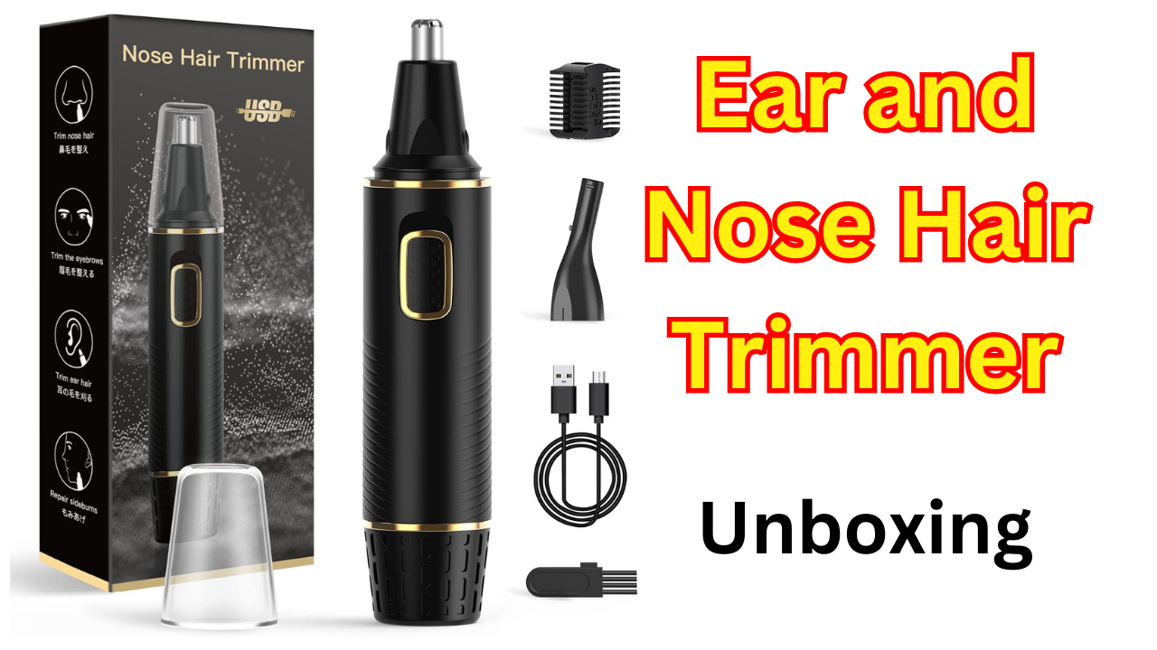 Watch Ear and Nose Hair Trimmer Unboxing! on Amazon Live