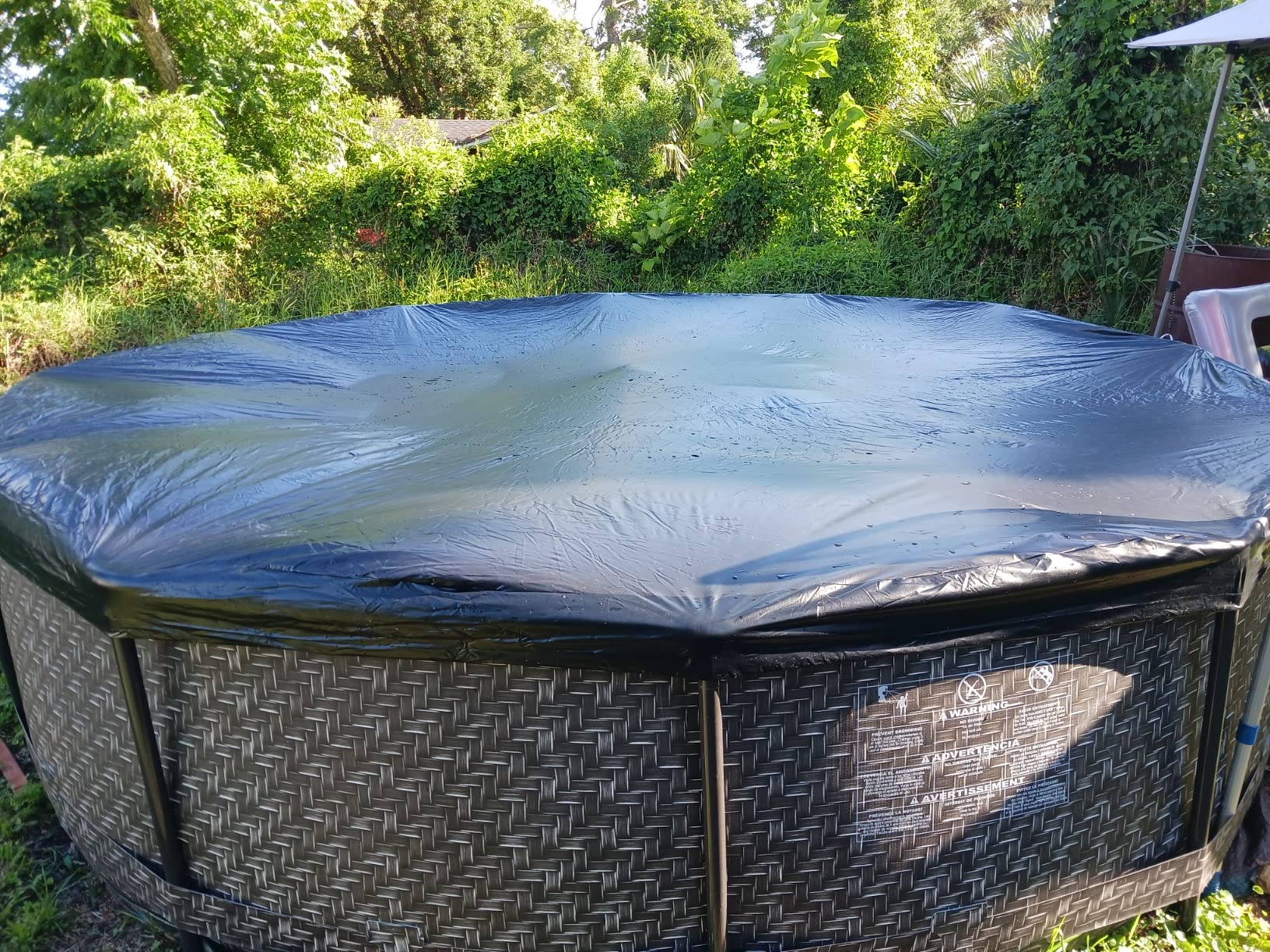 $11/mo - Finance Bestway 58039E Flowclear 18 Foot Round PVC Pool Cover ...