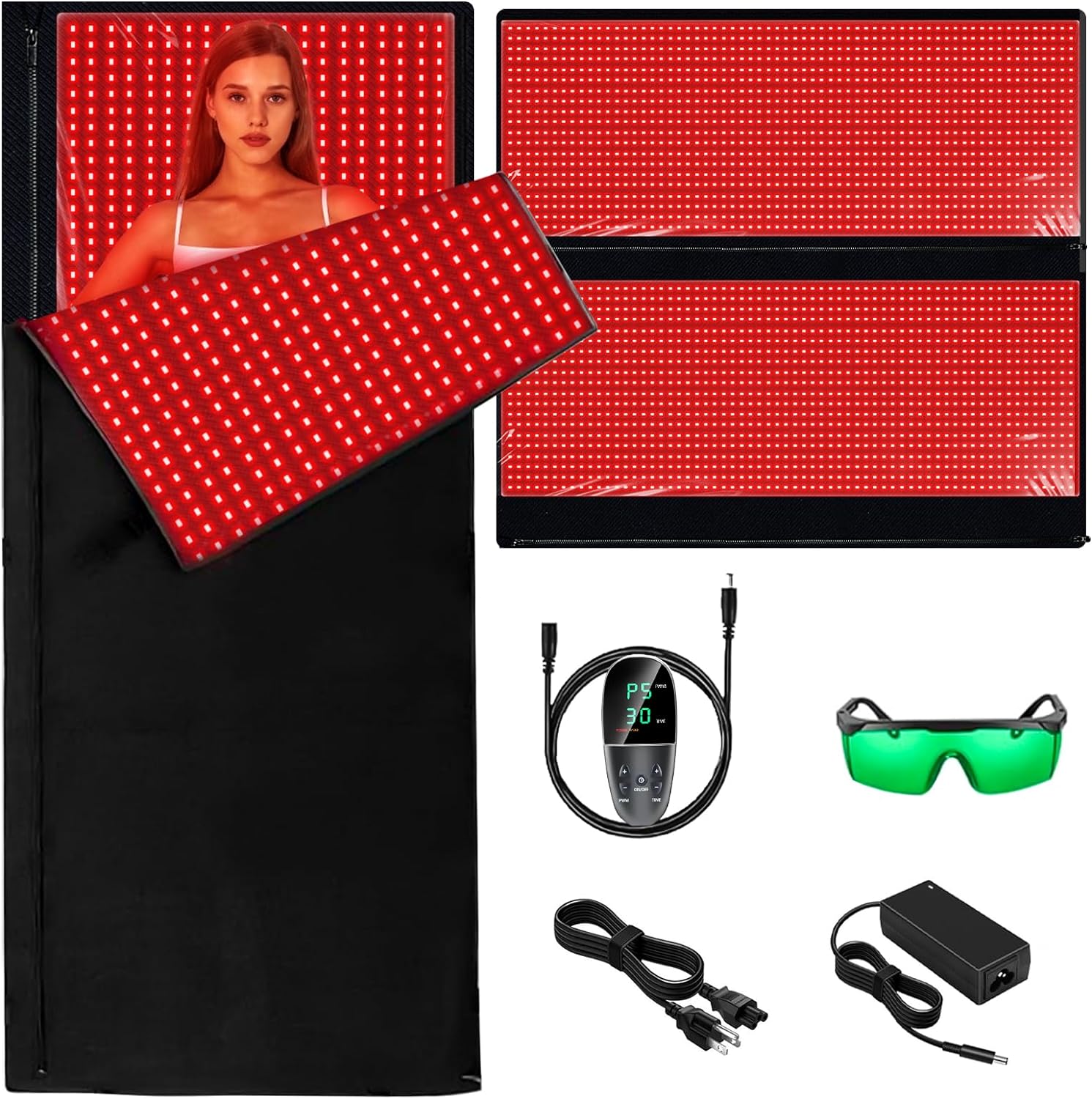 Amazon.com: Red Light Therapy for Body, Red Light Therapy Pad 2560 LEDs ...