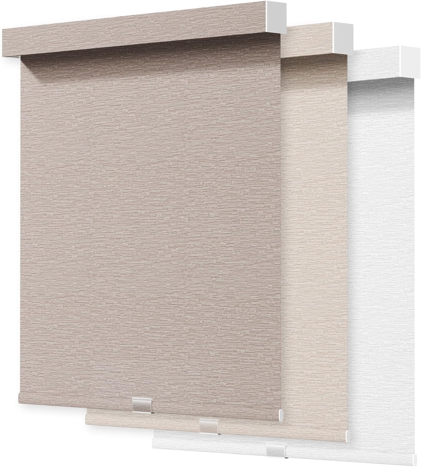 Amazon.com: Custom Size Blackout Blinds for Windows Cordless Roller ...