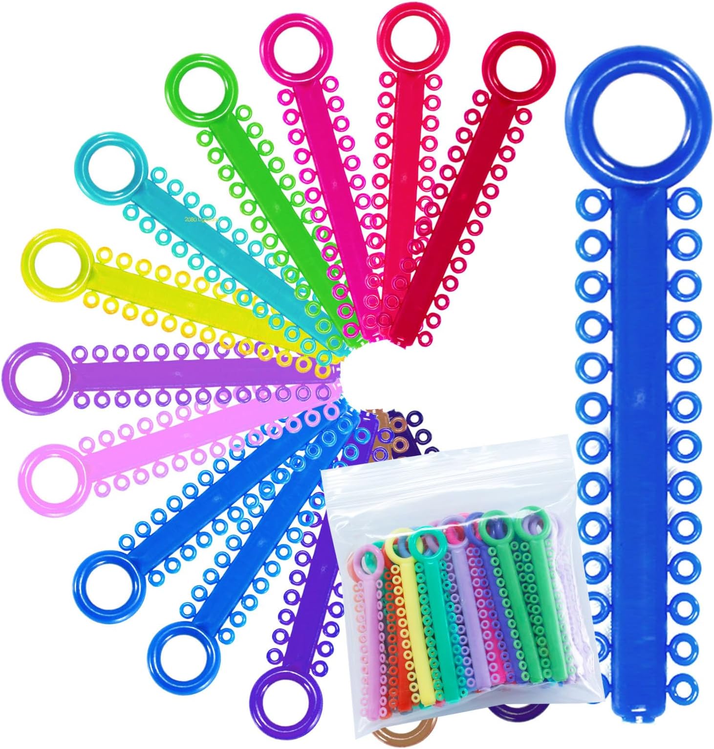 Amazon.com : 1040 Power Sticks Ligature Ties Orthodontic Ligature O ...