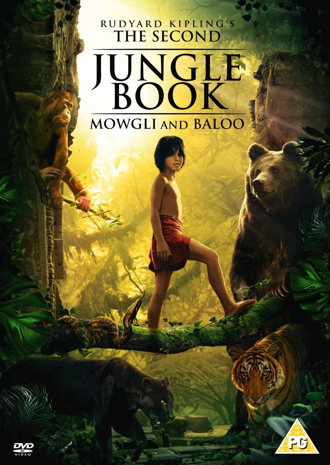 Rudyard Kipling's The Second Jungle Book - Mowgli And Baloo [DVD ...