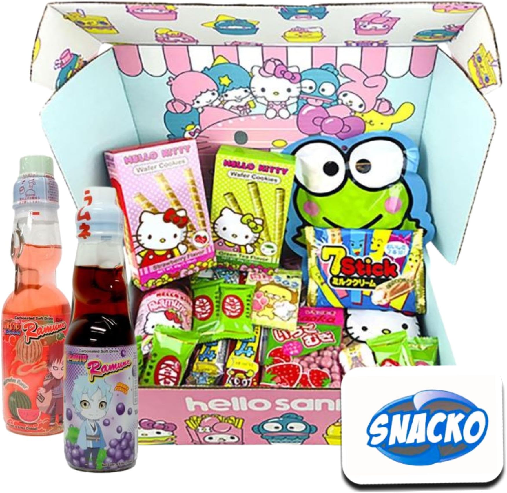 Amazon.com : HELLO KITTY TROPICAL MANGO MARSHMALLOW 3.1OZ 1BAG ...