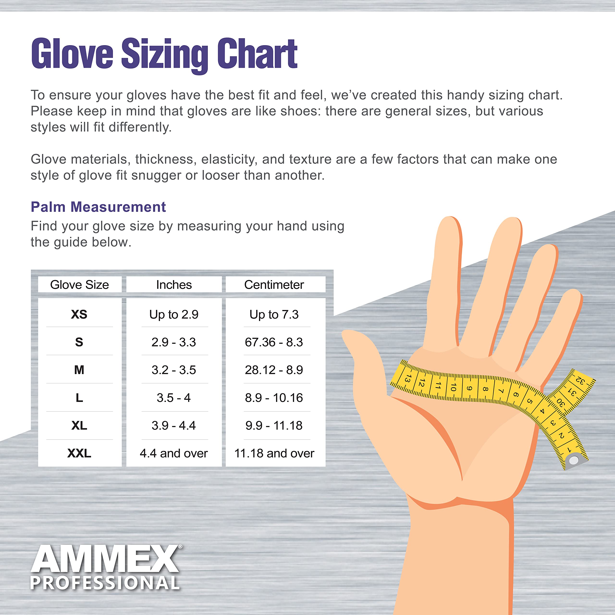 Snapklik.com : AMMEX Indigo Nitrile Exam Gloves, 3 Mil, Latex Free ...