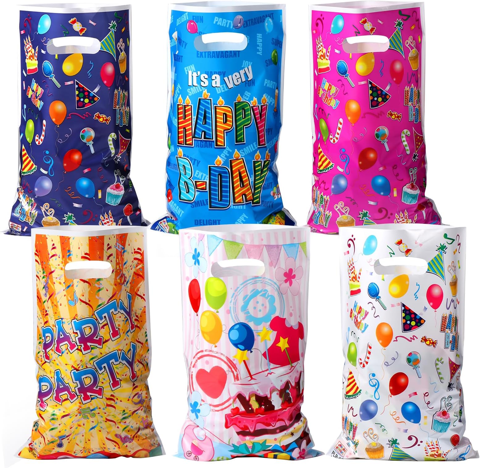 Brencco Sacs-cadeaux Enfant 30pcs, Sachet plastique bonbon pour Faveur ...