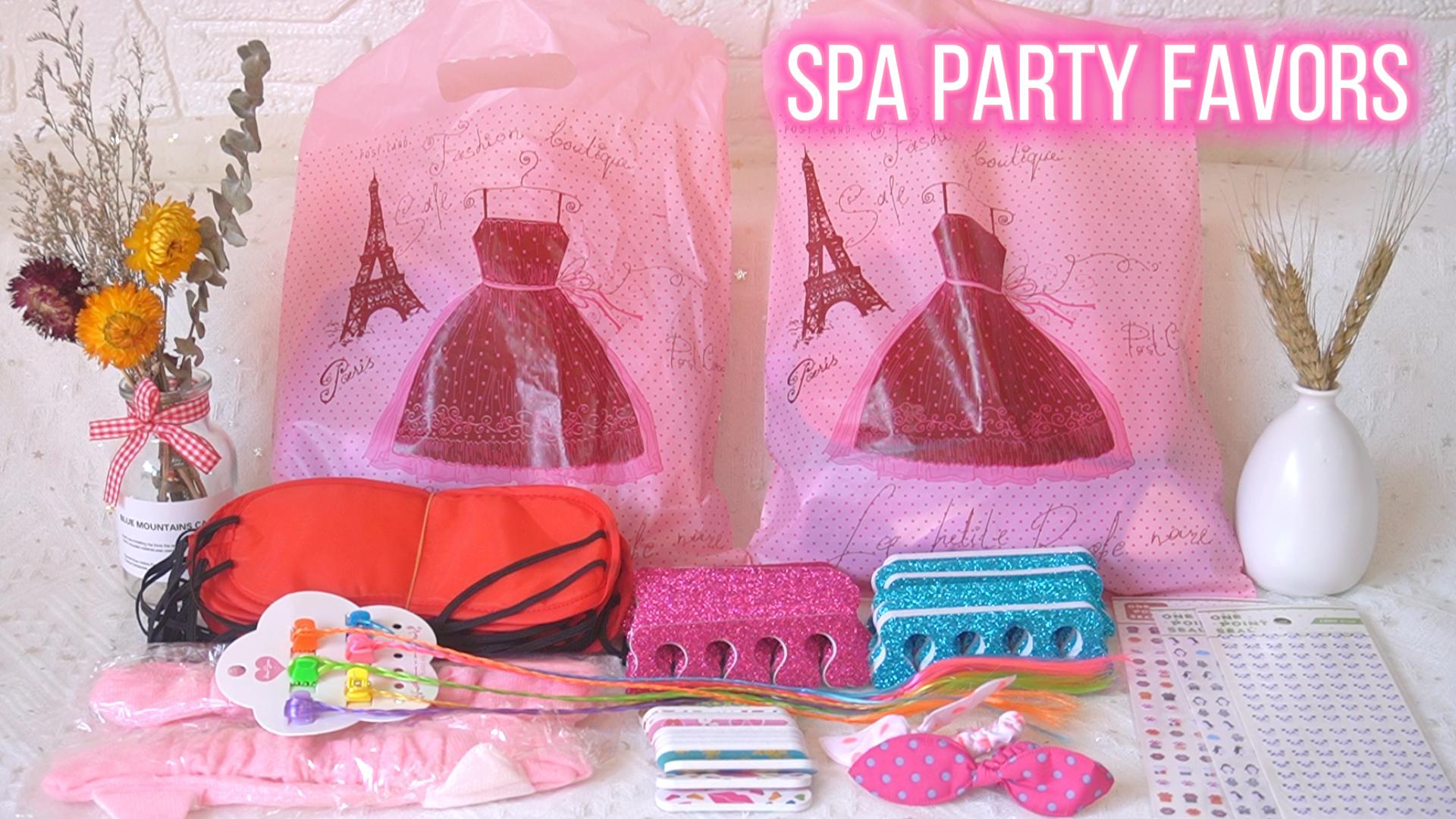 Spa Party Favors For Women Girls Spa Party: Bath Salt Party Favors