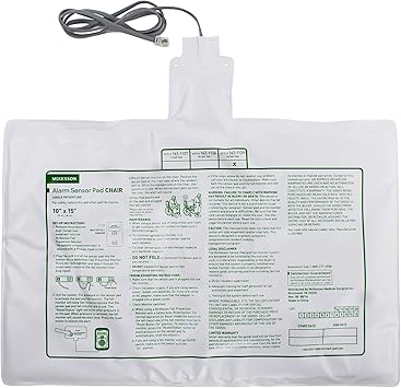 Amazon.com: McKesson Alarm Sensor Pad for Chairs, Weight Sensitive, for ...