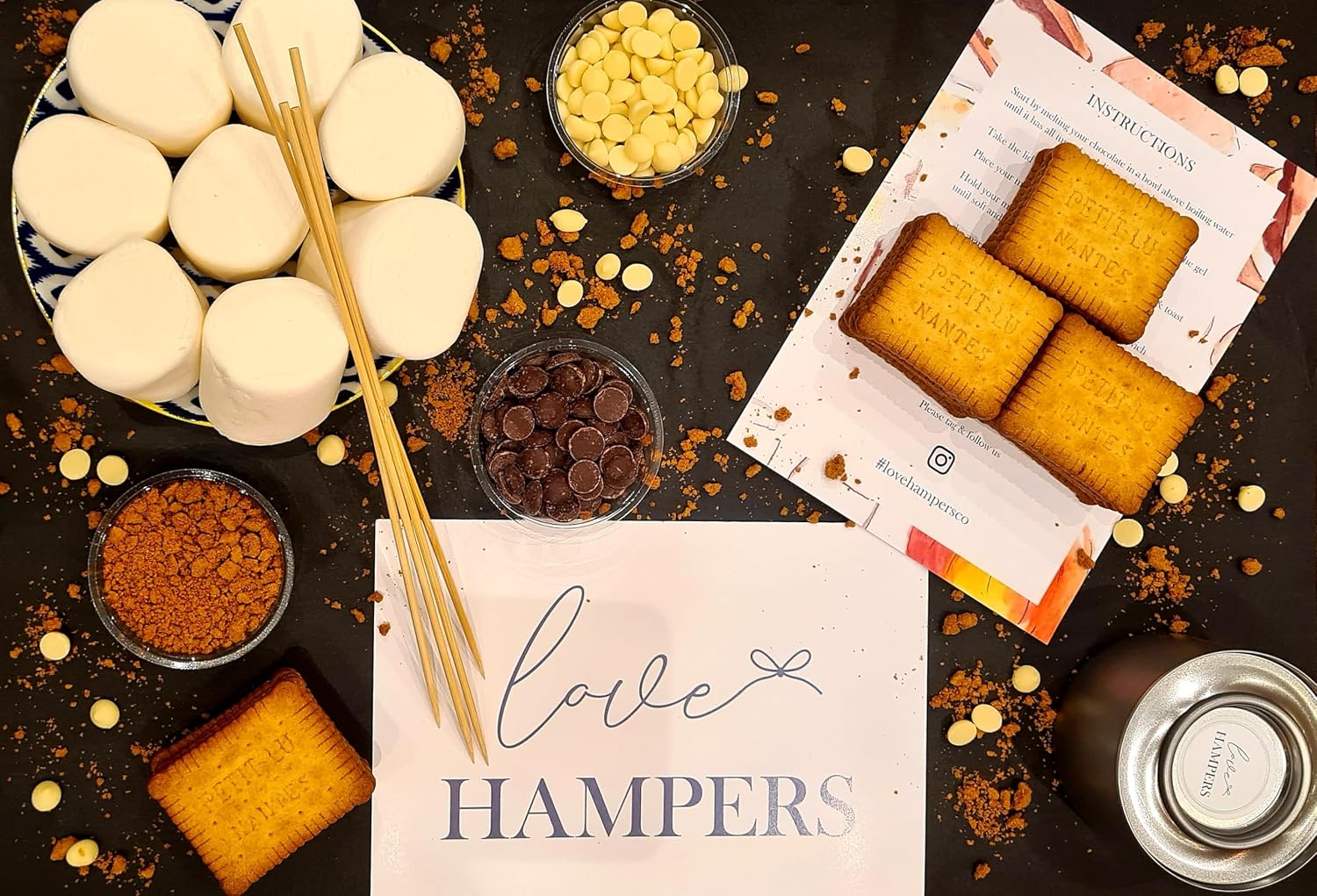 Smores Kit for 4 | Family Gifting | Couples Gift Box | Marshmallow ...