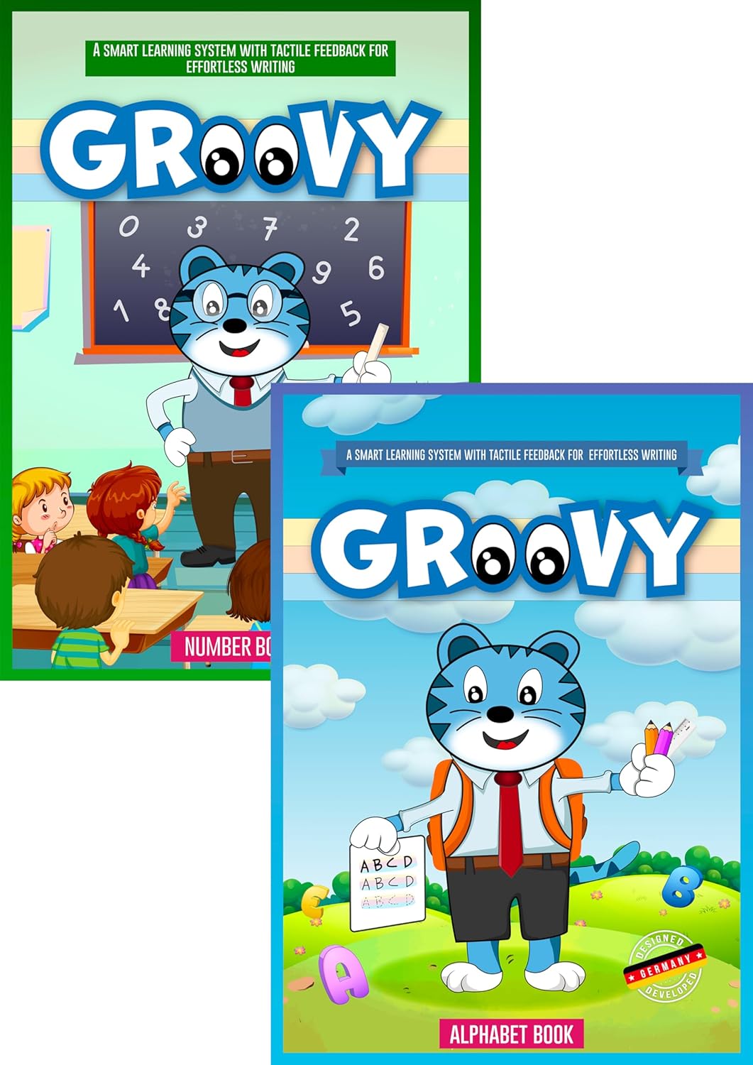 Amazon.com: Alphabet & Number Writing Bundle for Preschool Kids ...