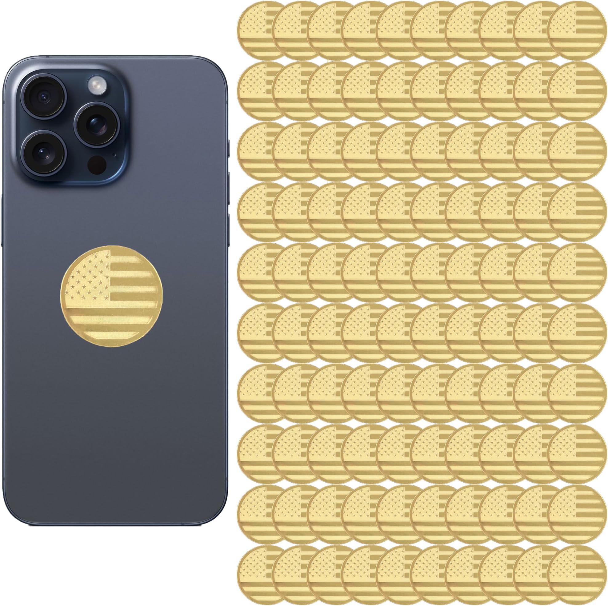 Amazon.com: 100Pcs Protection Cell Phone Stickers 99% Effective ...