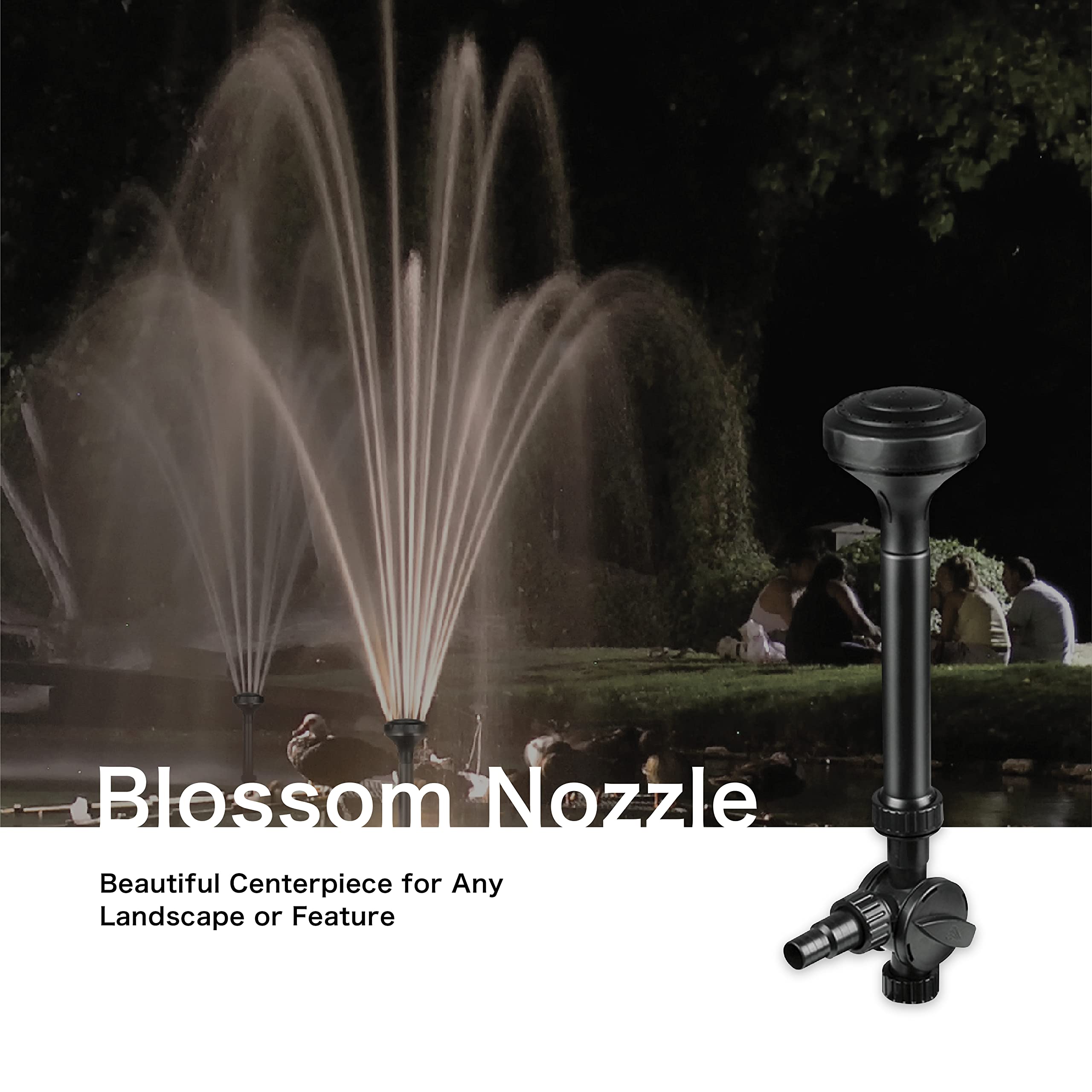 Snapklik.com : Flexzion Water Fountain Spray Head Nozzles Set ...
