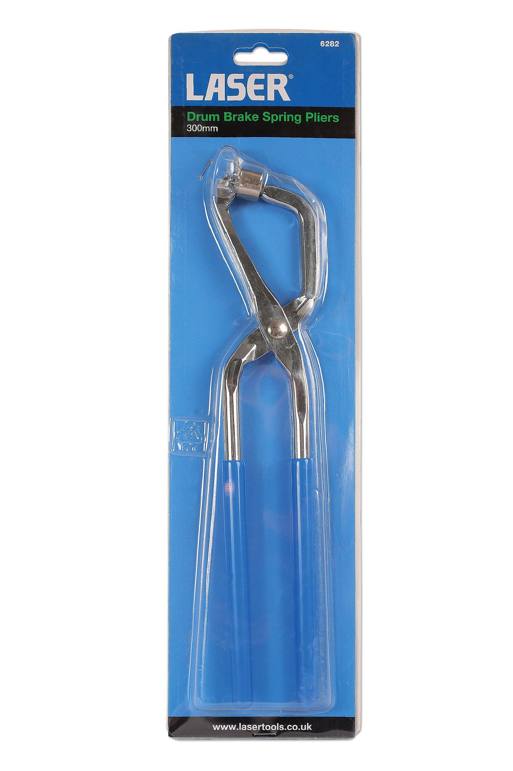 Amazon.com: Laser 6282 Drum Brake Spring Pliers, Blue, 300mm : Automotive