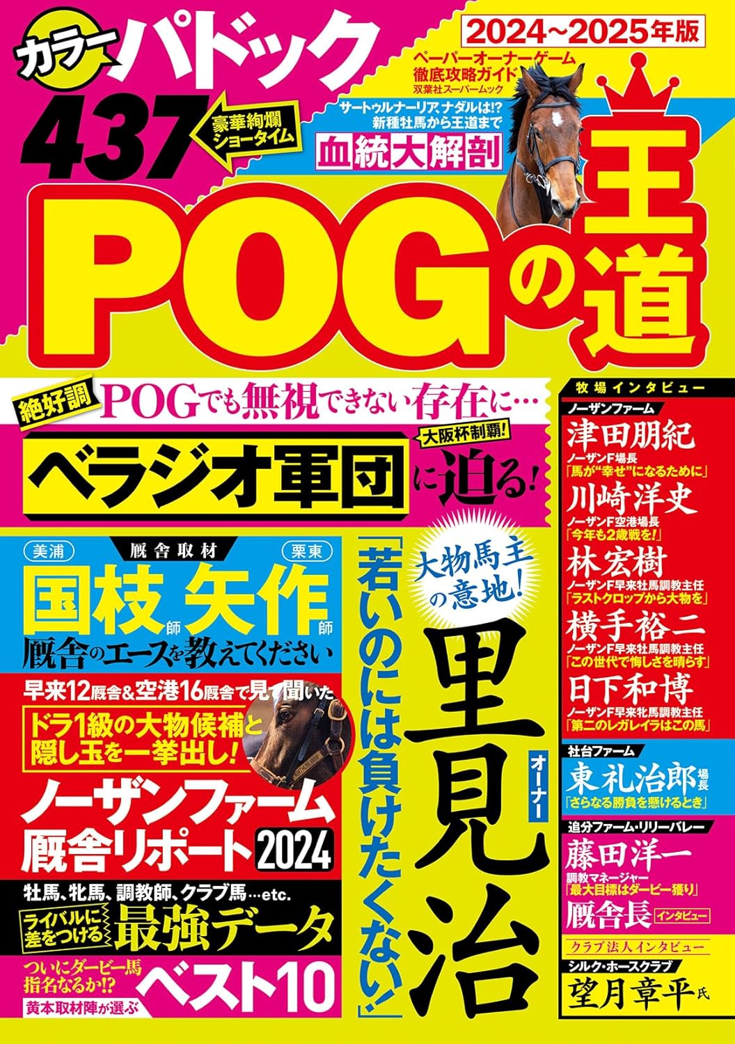 POGの王道 2024-2025年版 (双葉社スーパームック) : Amazon.co.uk: Books