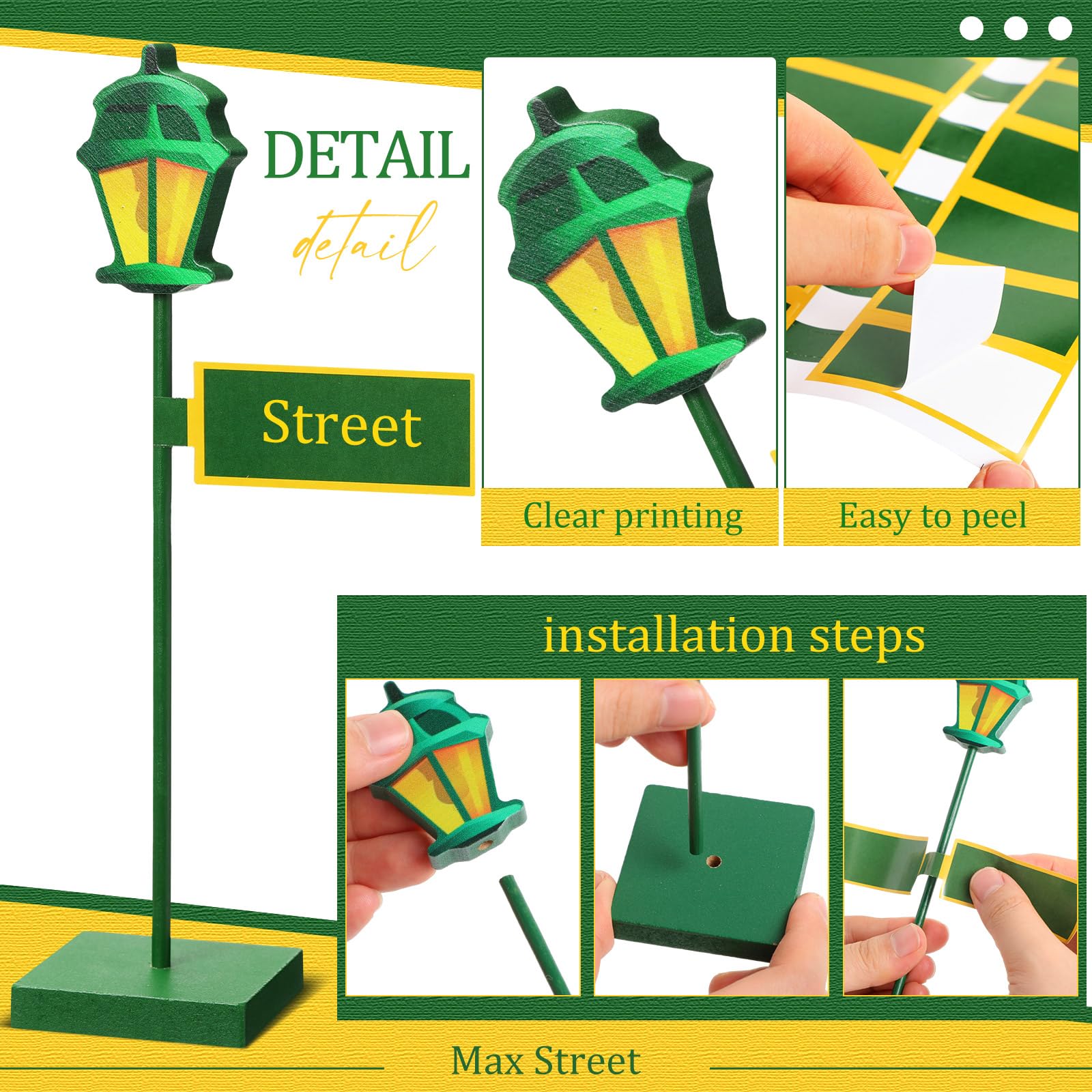 Sesame Street Sign Lamp Post Entertaining With Style} Easy DIY Party
