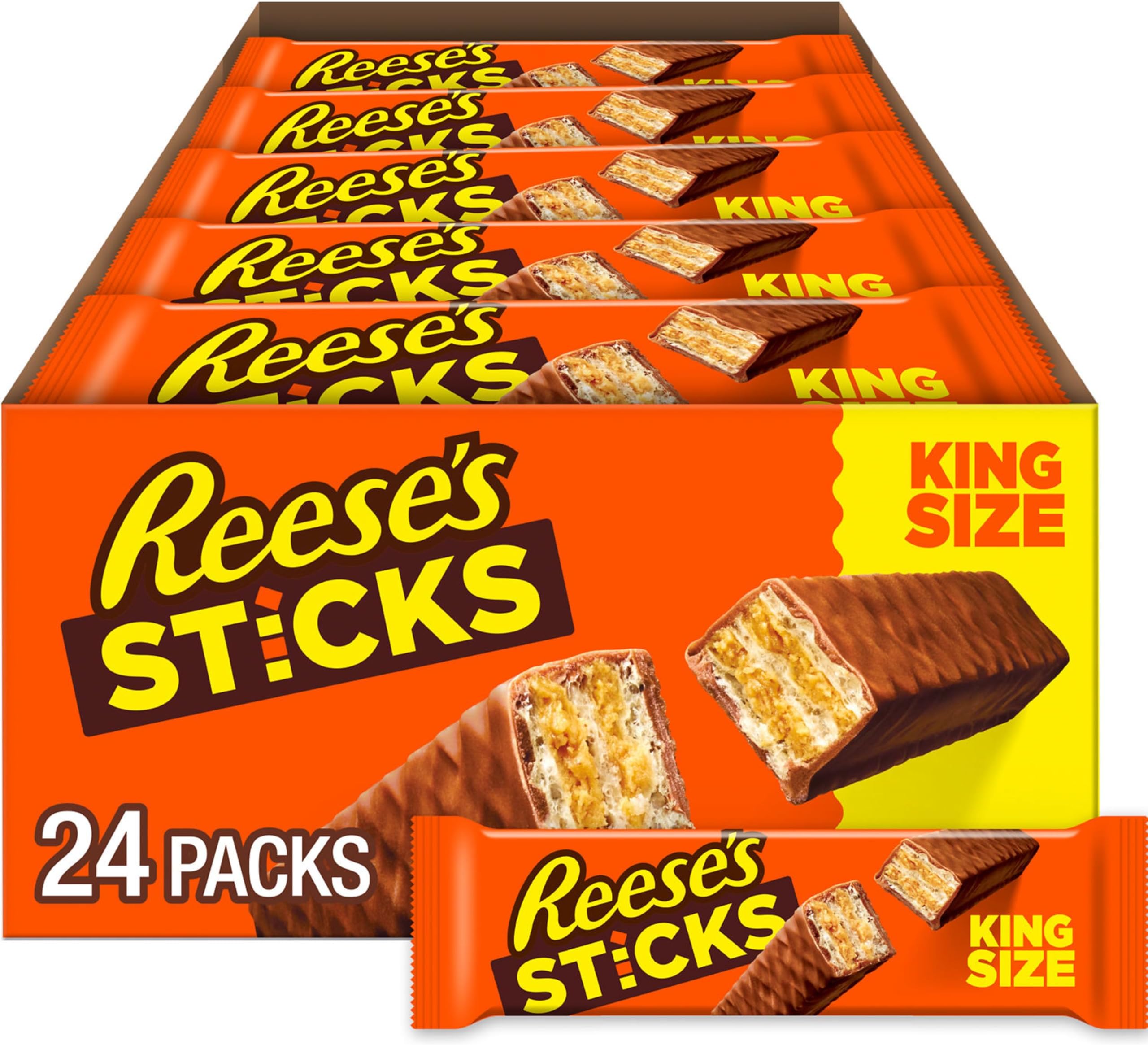 Amazon.com : REESE'S NUTRAGEOUS Peanut Butter Caramel Peanut King Size ...