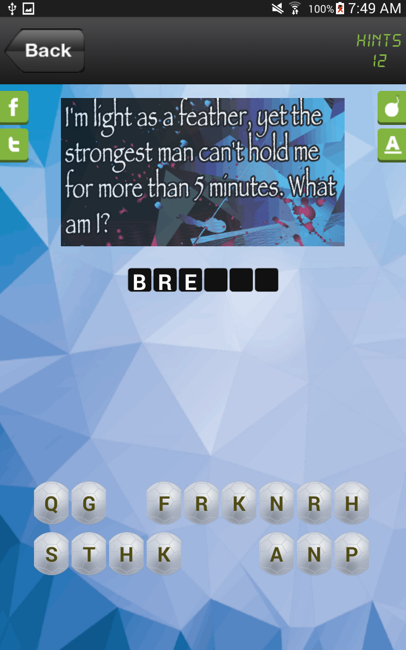 Kid Riddle Brain Teasers 101 - App on Amazon Appstore