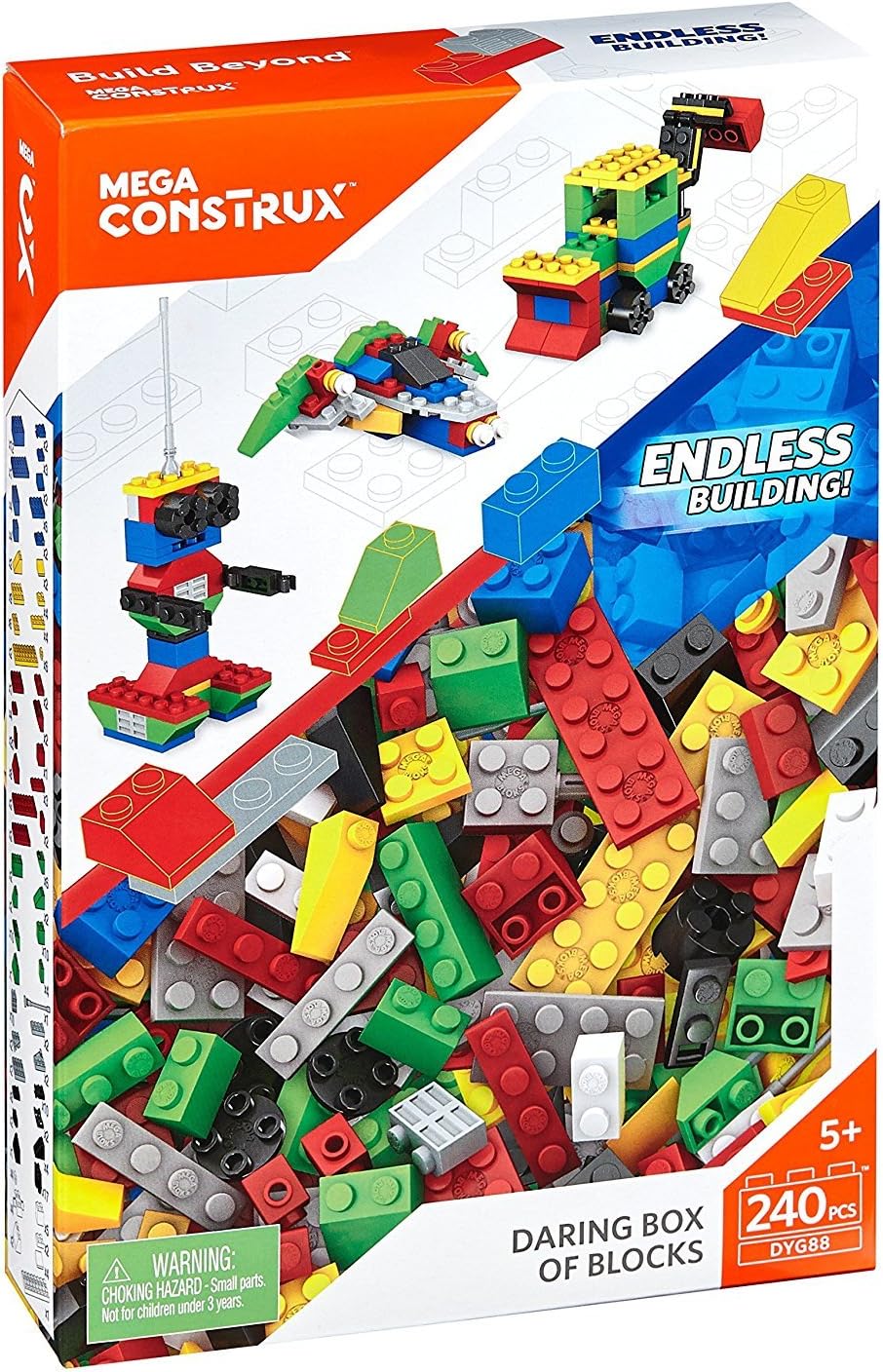 Mega Construx Daring Large Box of Blocks, Building Sets - Amazon Canada
