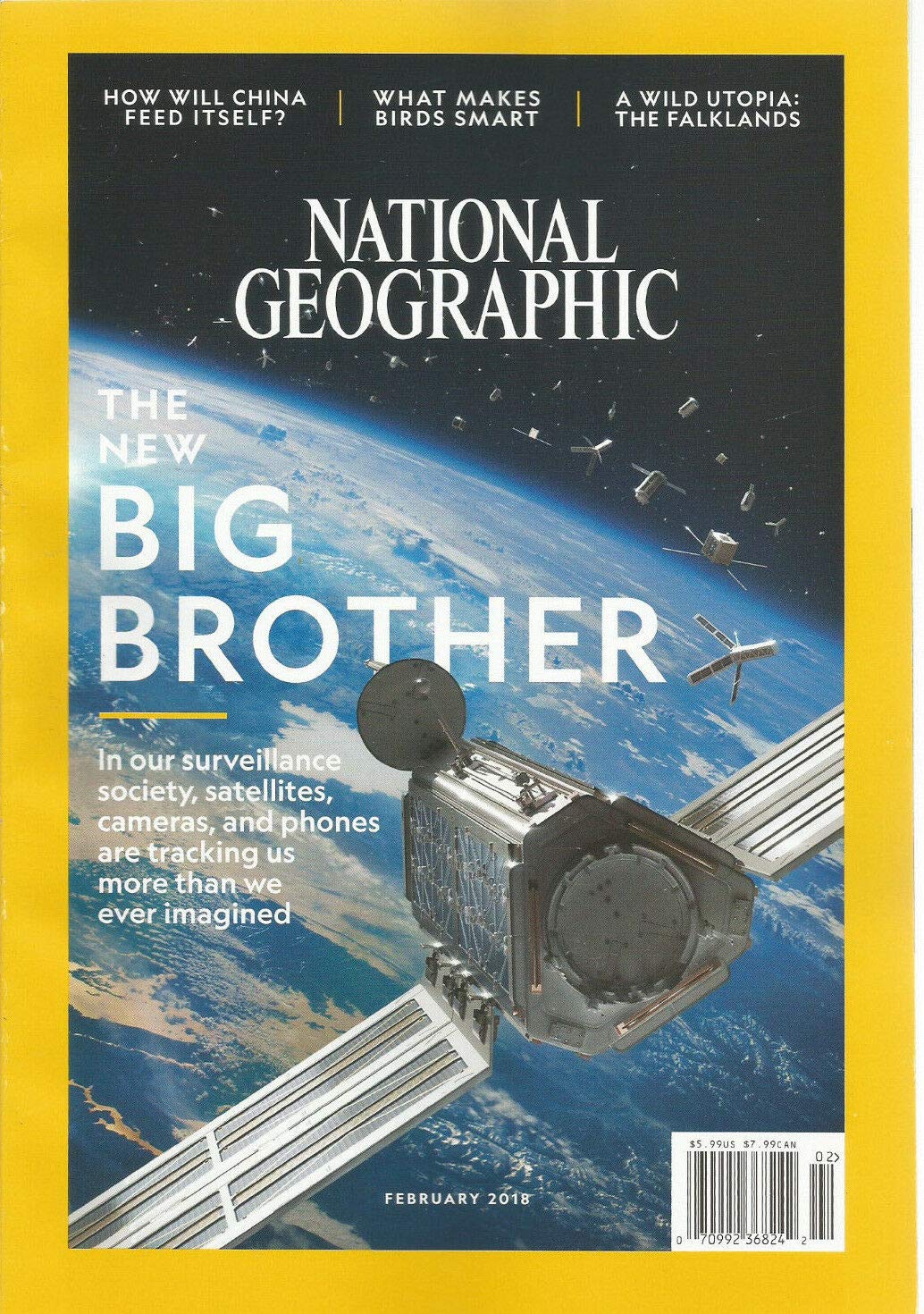 Amazon.com: NATIONAL GEOGRAPHIC MAGAZINE THE NEW BIG BROTHER FEBRUARY ...