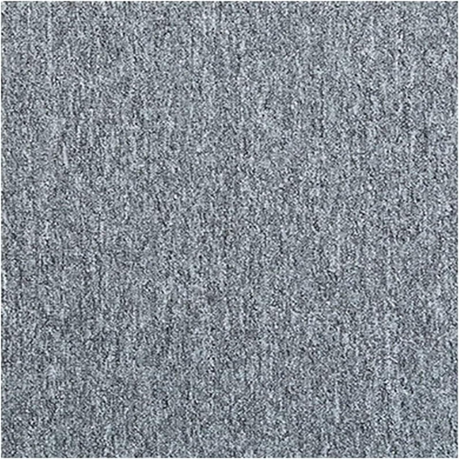 Dark Grey Carpet Tiles 50x50 cm 20 Pack 5 Square Meters for Home Office ...
