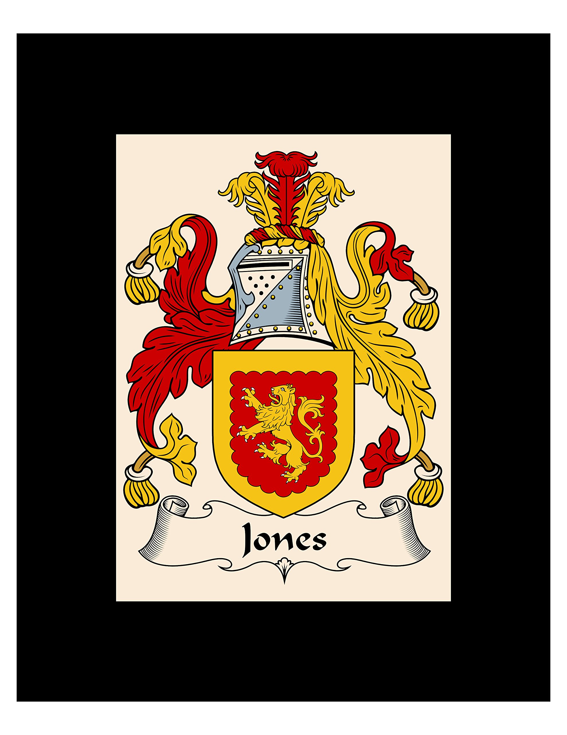 Welsh Jones Family Crest
