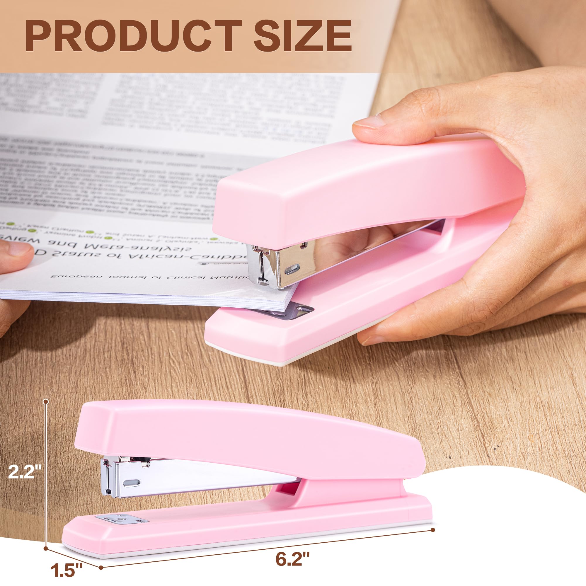 Snapklik.com : Deli Stapler, 12 Pack Staplers