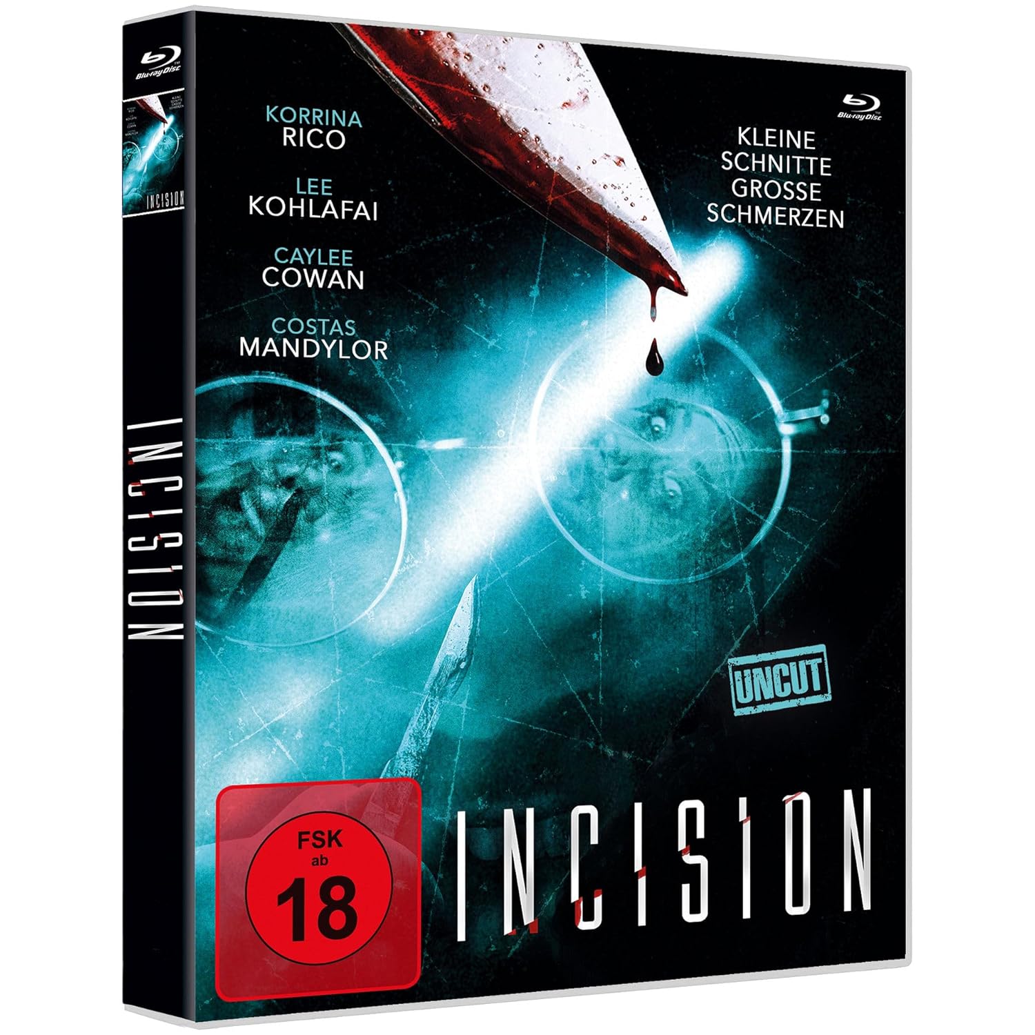 Amazon.com: Incision - UNCUT - Ltd. Scanavo Full Sleeve Edition [Blu ...
