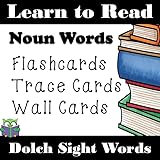 Dolch Nouns Sight Words Bingo Cards