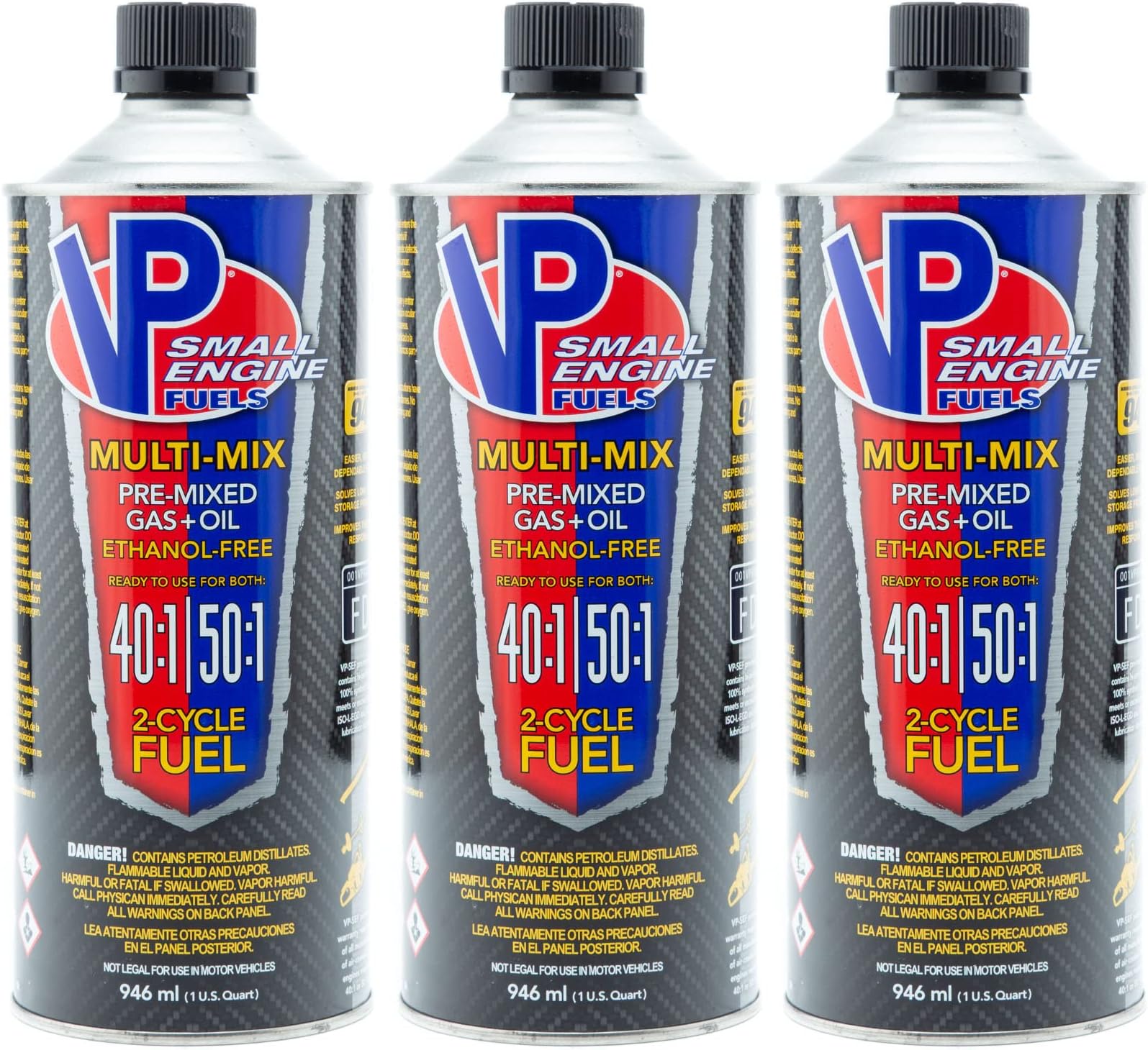 Amazon.com: TruFuel 6 Pack 2-Cycle 40:1 Pre-Blended Fuel for Outdoor ...