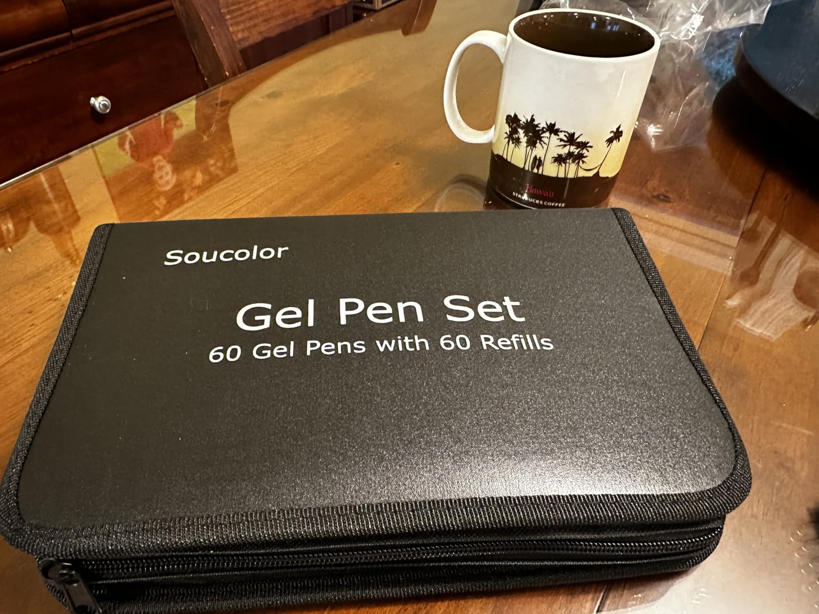 $5/mo - Finance Soucolor Glitter Gel Pens for Adult Coloring Books, 120 ...