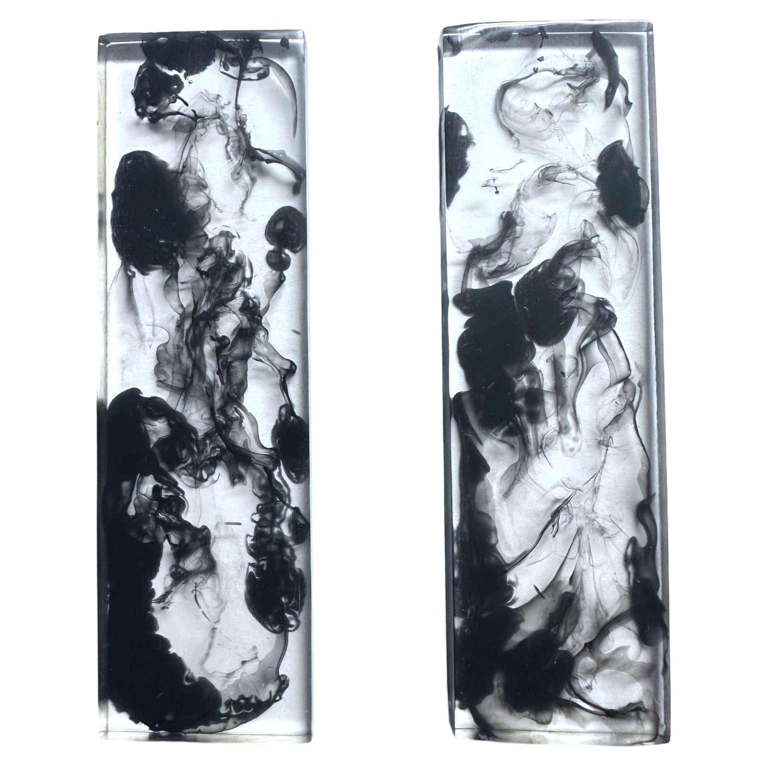 Amazon.com : Transparent Knife Handle Blanks Arylic Set 5", Resin ...
