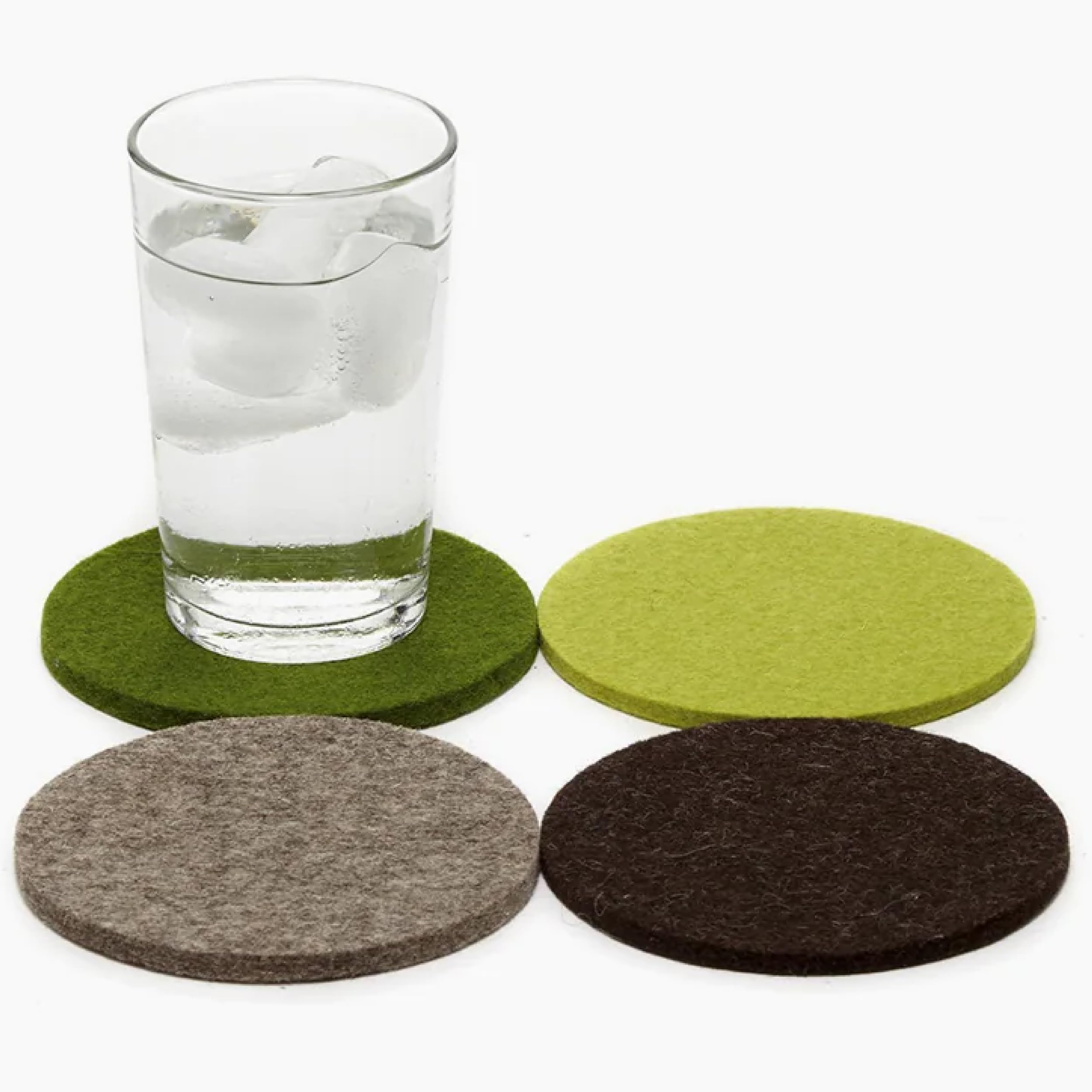 Amazon.com | Graf Lantz - Bierfilzl Felt Coasters - Round - 100% Merino ...