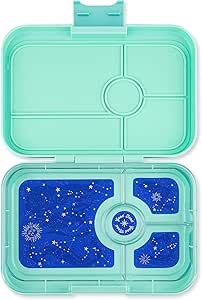 Yumbox Tapas 4-Compartment Lunch Box - Bali Aqua with Zodiac Tray ...