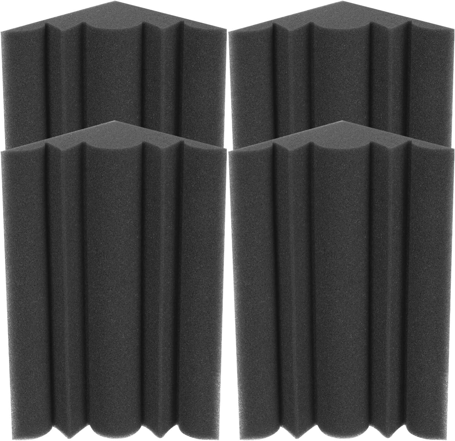 Amazon.com: Garneck Bass Traps Acoustic Foam 4pcs Acoustical Wall ...