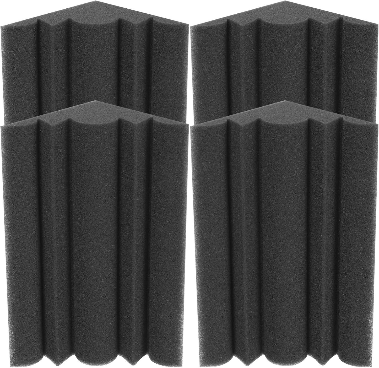 Amazon.com: Garneck Bass Traps Acoustic Foam 4pcs Acoustical Wall ...