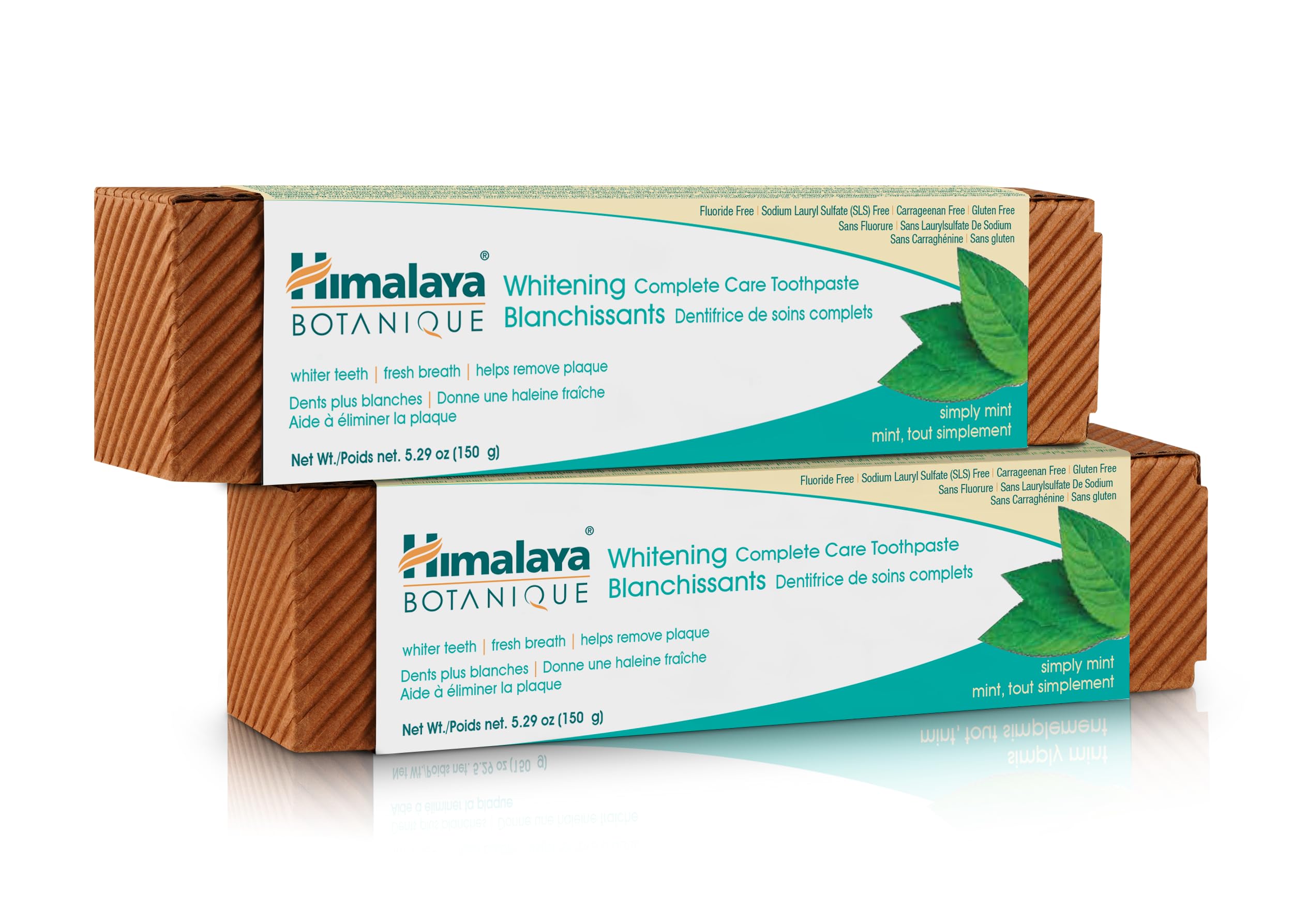 Himalaya Botanique Complete Care Whitening Toothpaste, Simply Mint, for ...