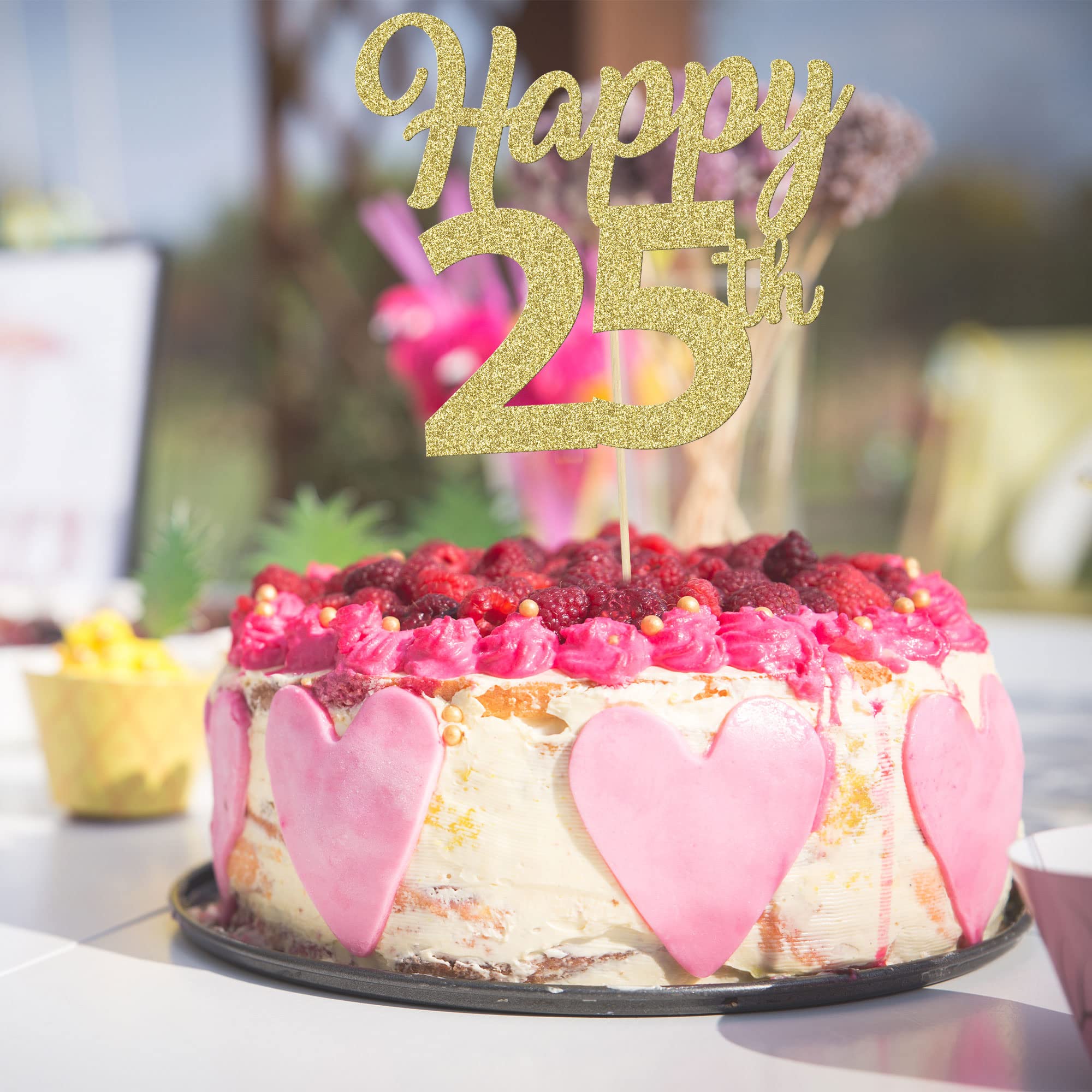 Number 25 Cake Design For Girl