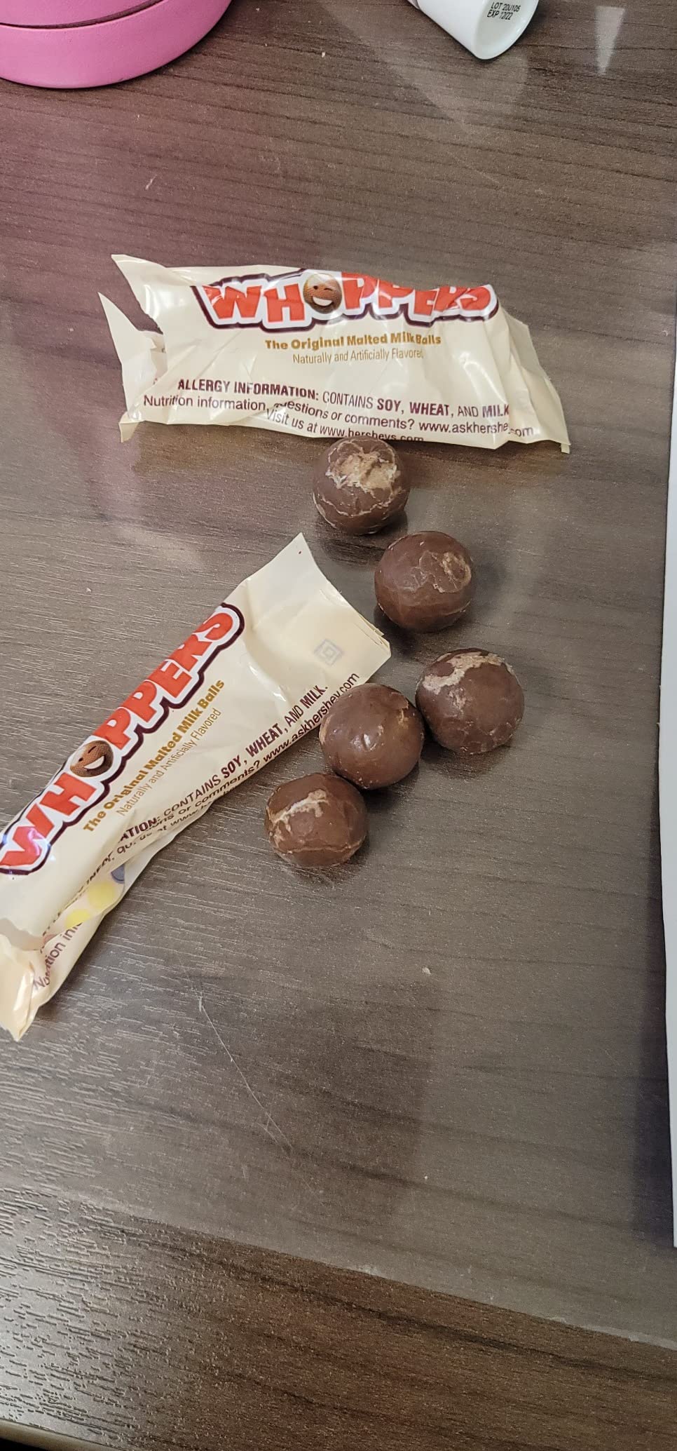 Amazon.com : Whoppers Malted Milk Balls Candy - Crunchy Malted Milk ...