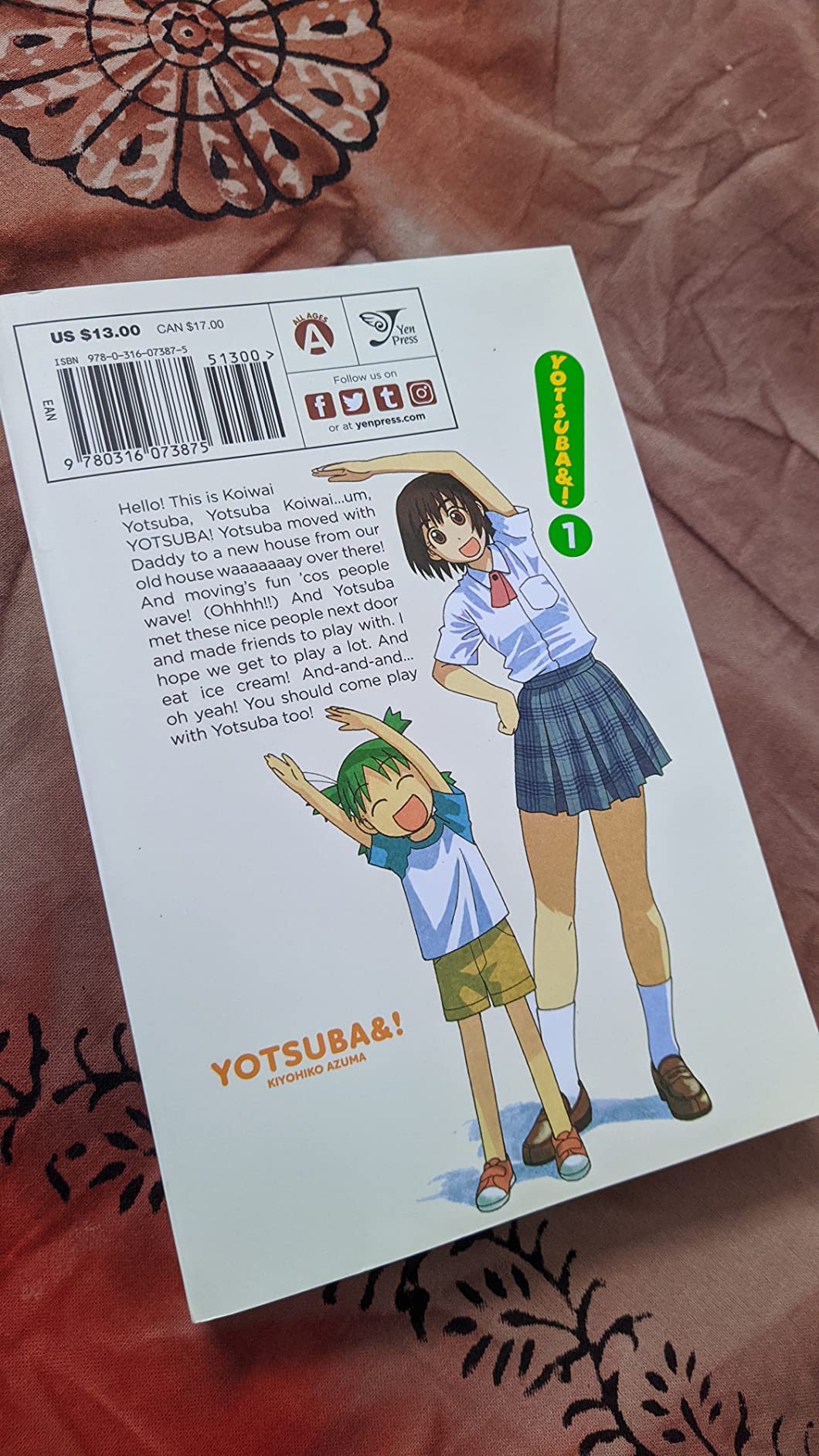 Yotsuba&!, Volume 1 : Azuma, Kiyohiko: Amazon.in: Books