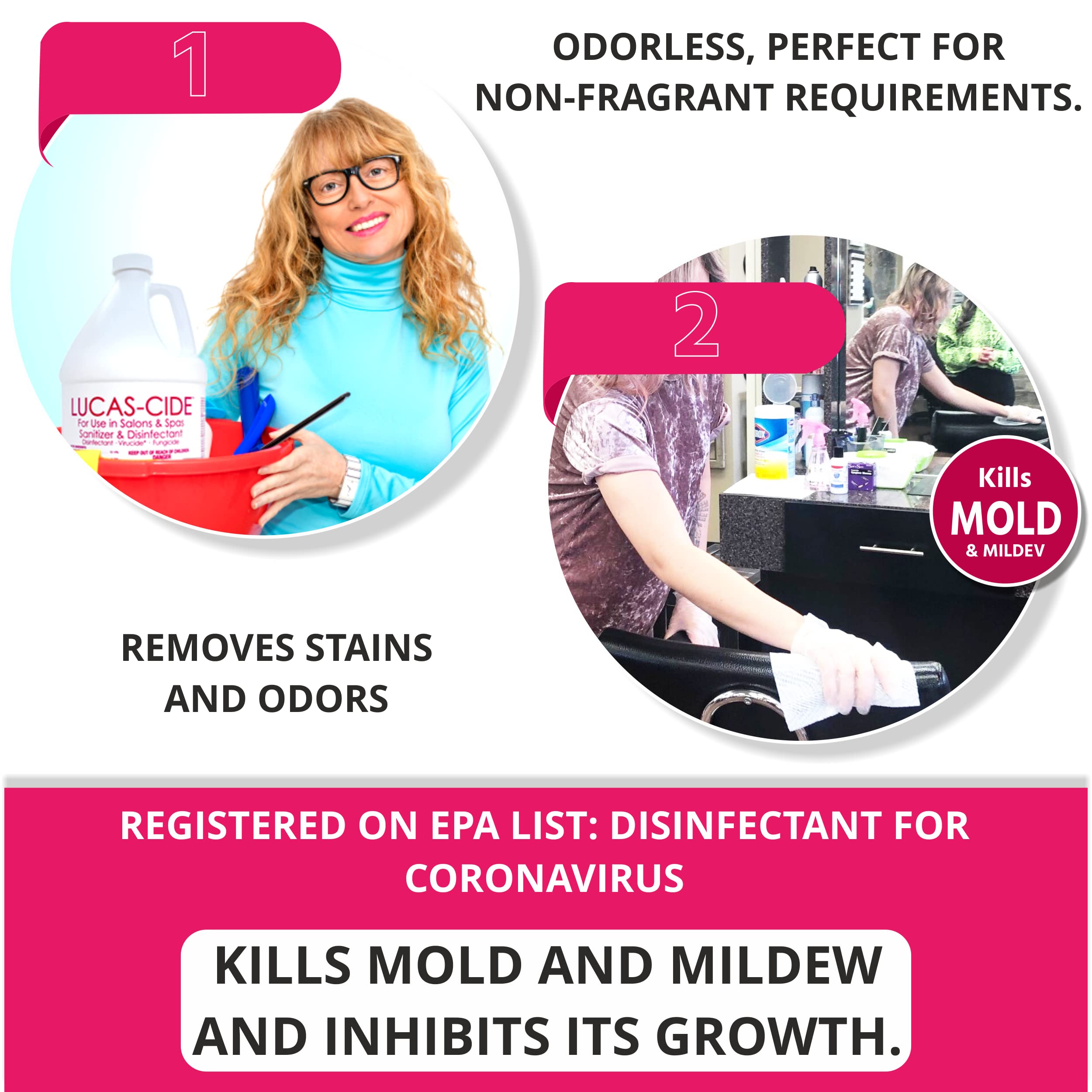 Snapklik.com : LUCAS-CIDE Salon And Spa Disinfectant Multipurpose ...